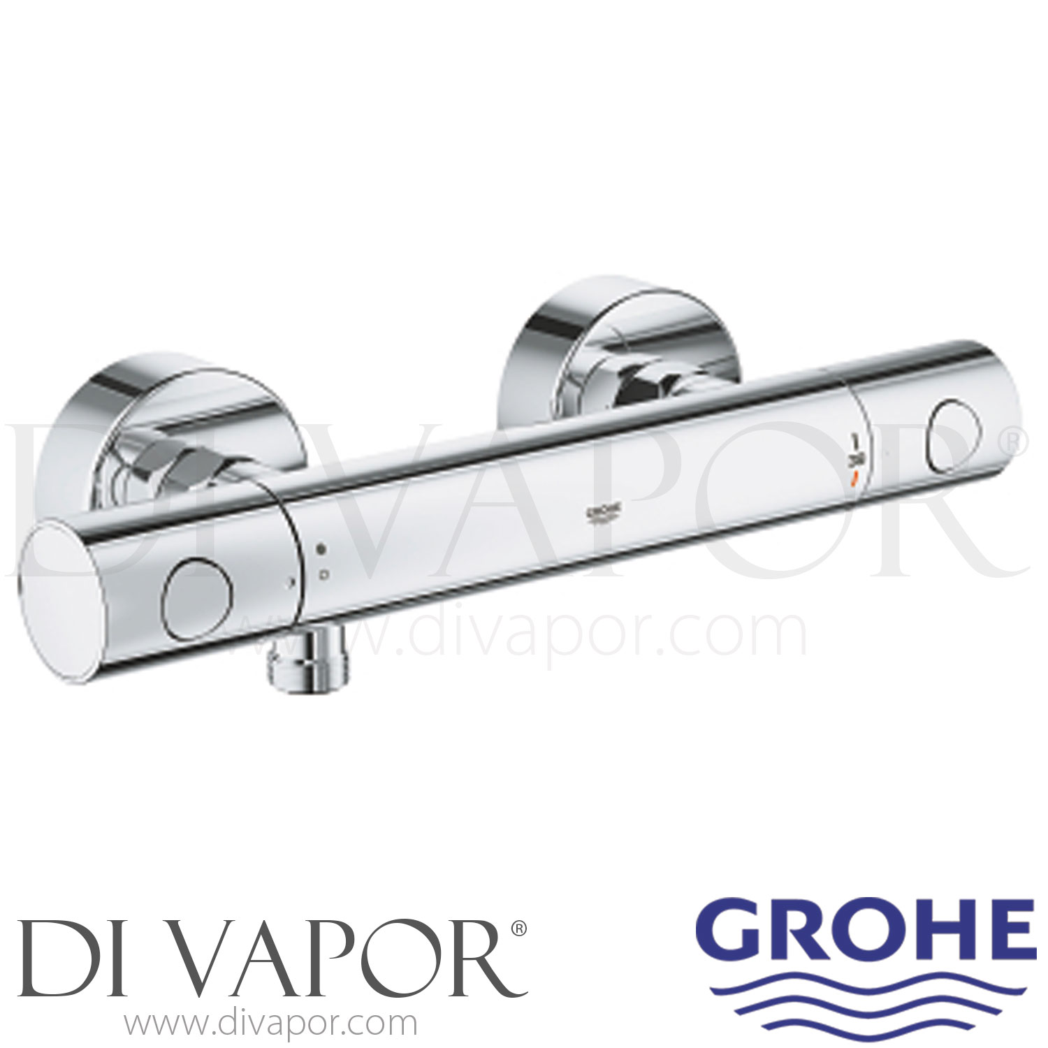 Grohe 34773000 Precision Get Thermostatic Shower Mixer Spare Parts