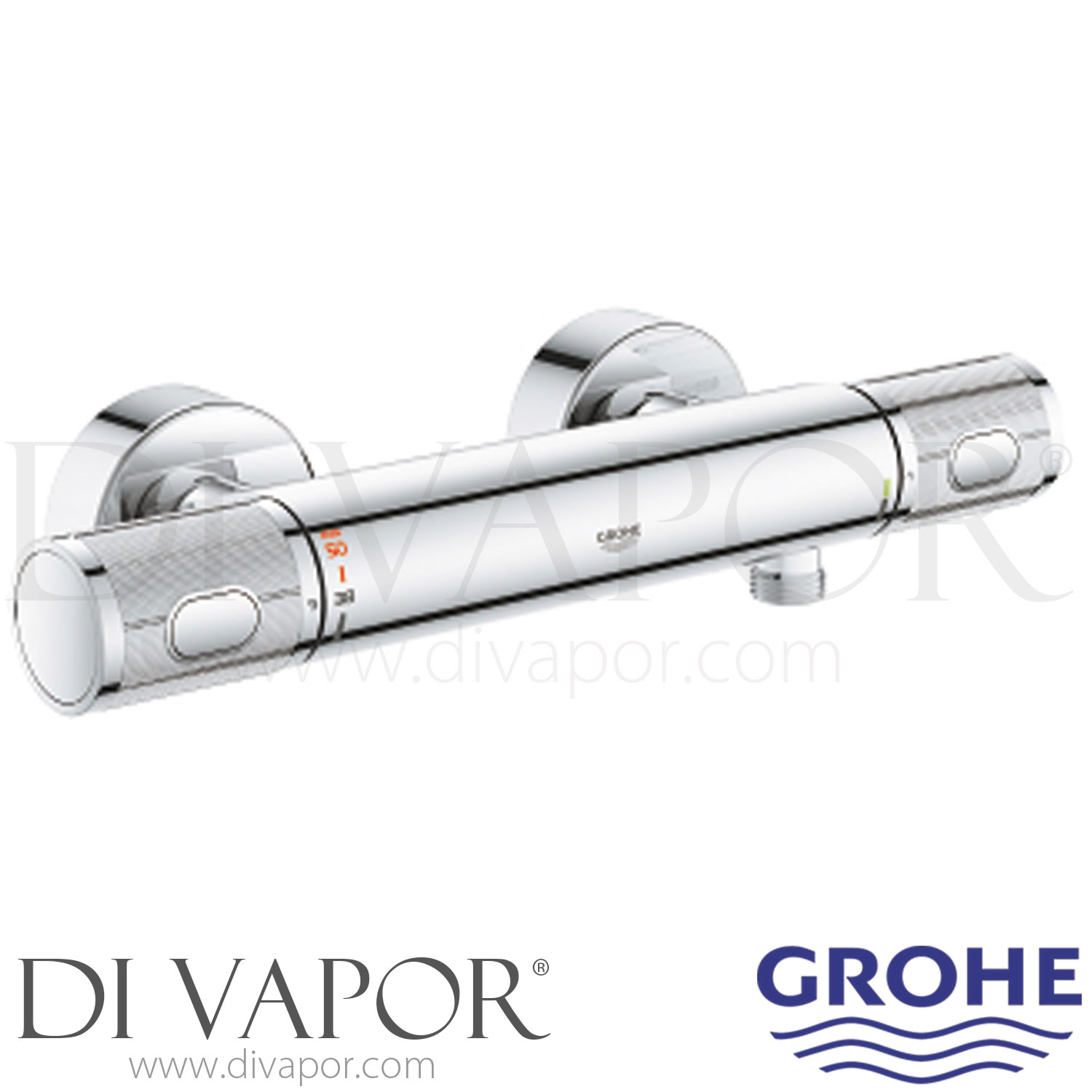 Grohe 34781000 Grohtherm 1000 Performance Thermostatic Shower Mixer ...