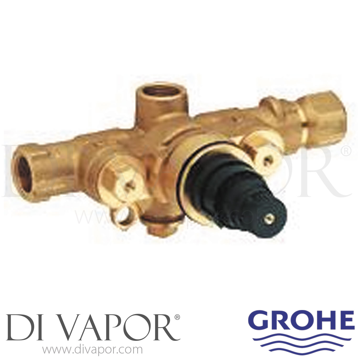 Grohe 34953 | 34953000 Automatic 2000 Thermostat Mixer (1/2 Inch ...