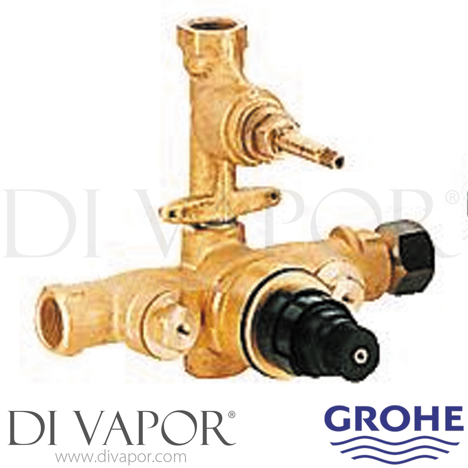 Grohe 34954 | 34954000 Automatic 2000 Thermostat Mixer (1/2 Inch) Spare ...
