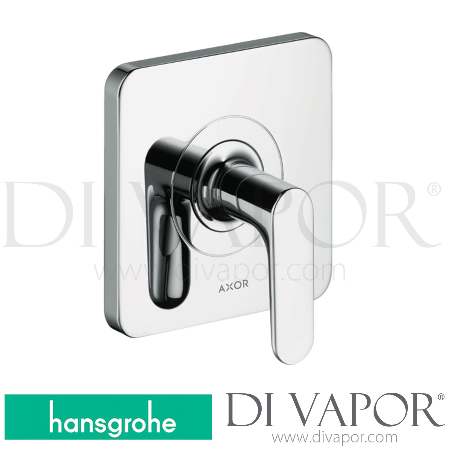 Hansgrohe 34960000 AXOR Citterio M Shut-Off Valve for Concealed ...