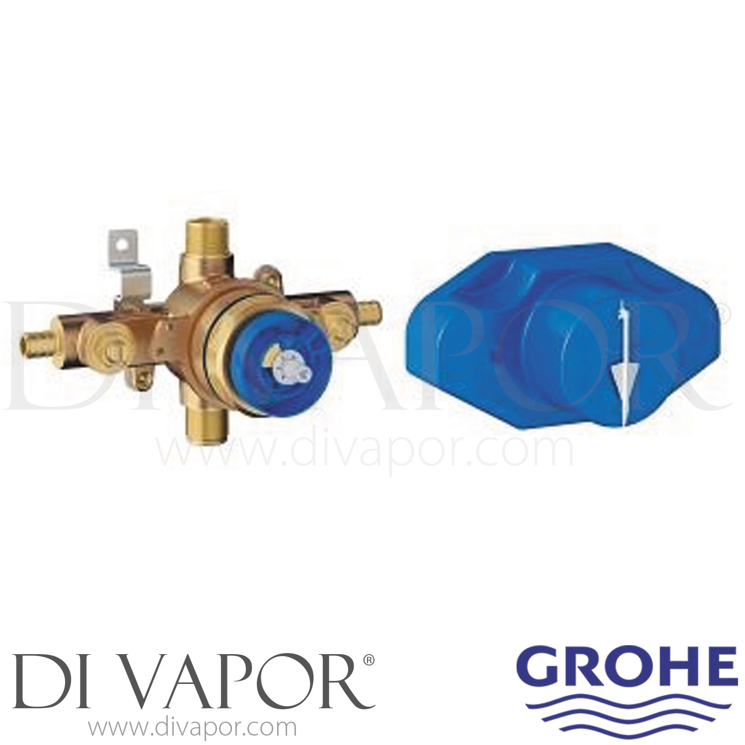 Grohe 35065001 Grohsafe Universal PBV Shower Valve Spare Parts