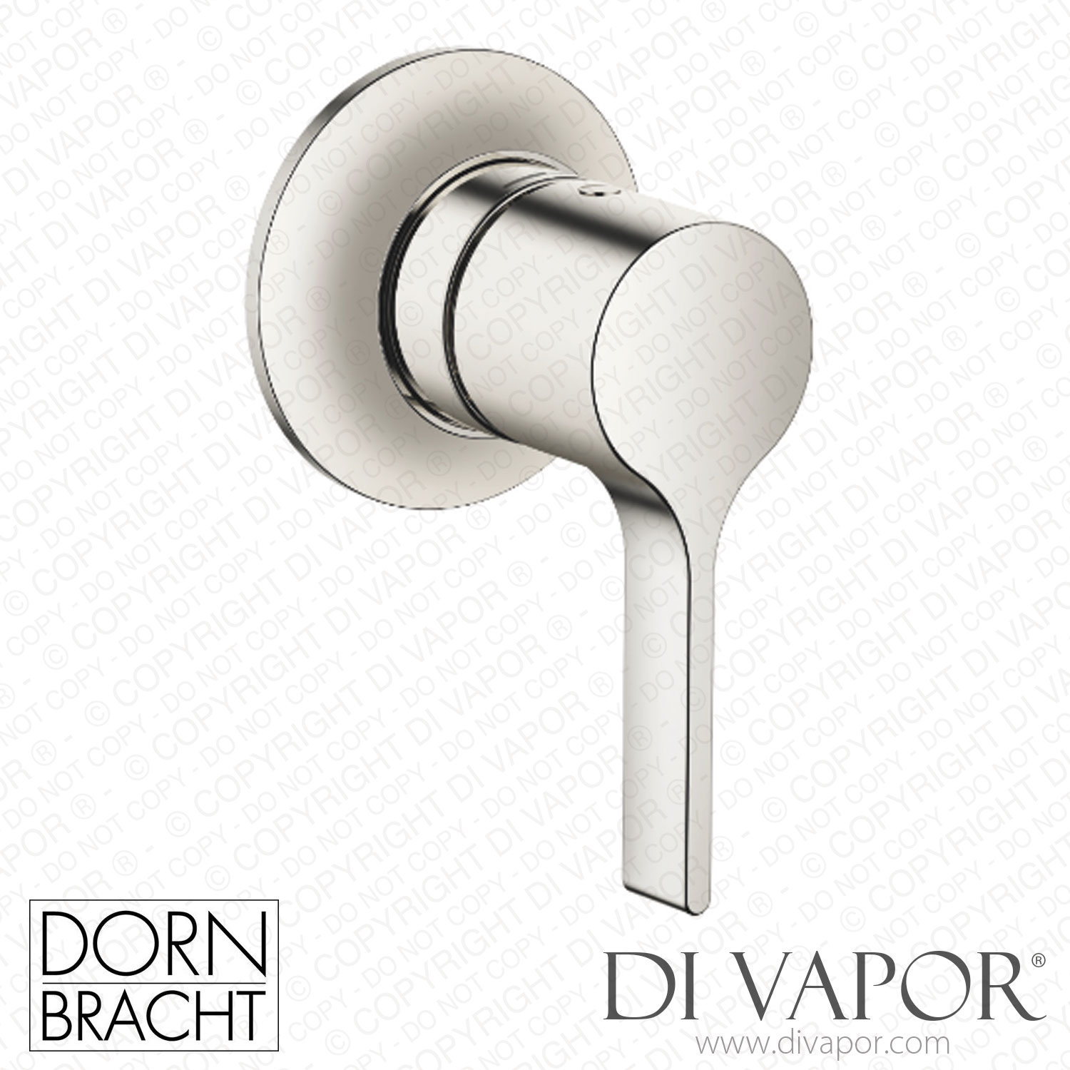 Dornbracht Vaia Concealed Single-Lever Mixer with Cover Plate ...