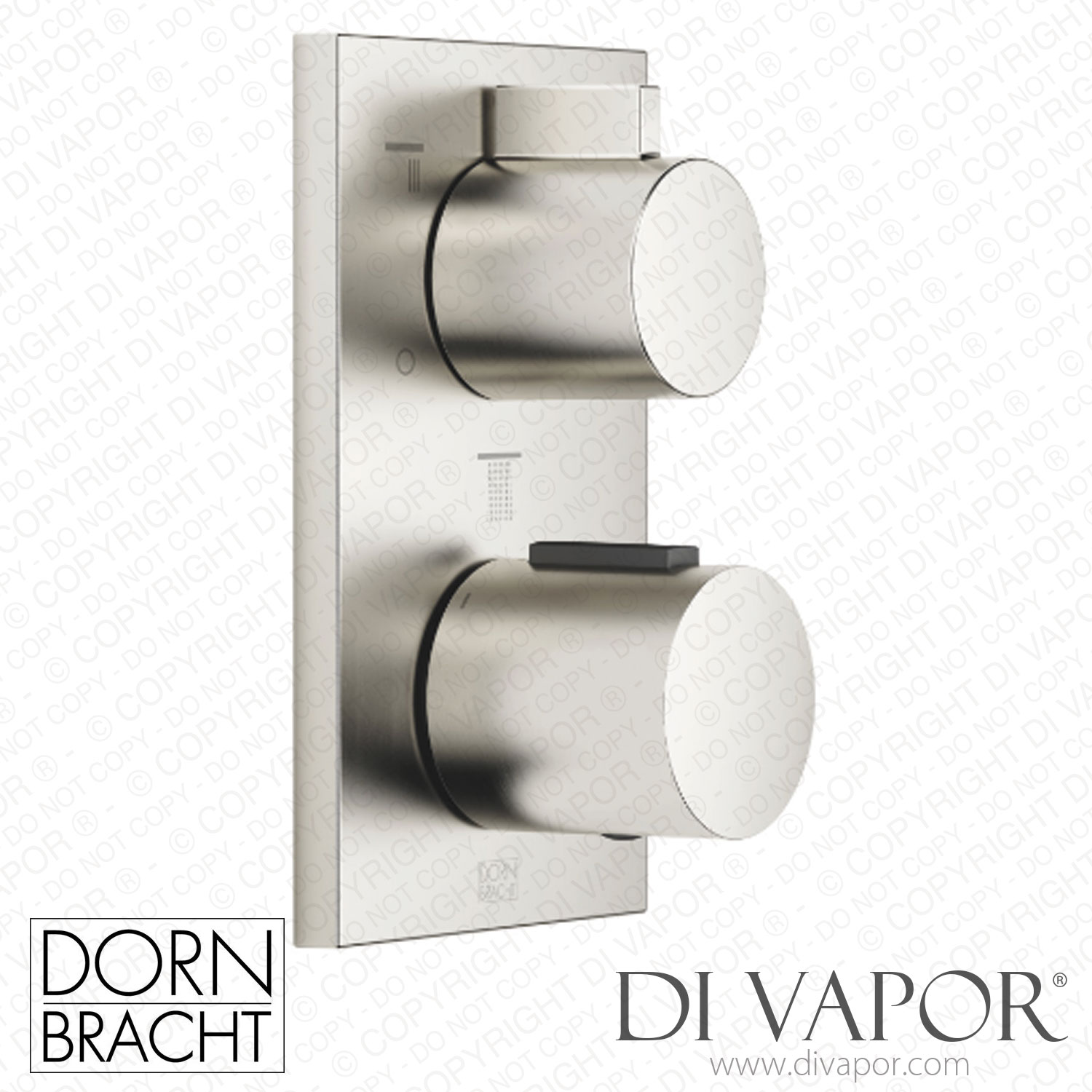 Dornbracht Series Specific Concealed Thermostat with Three Function ...