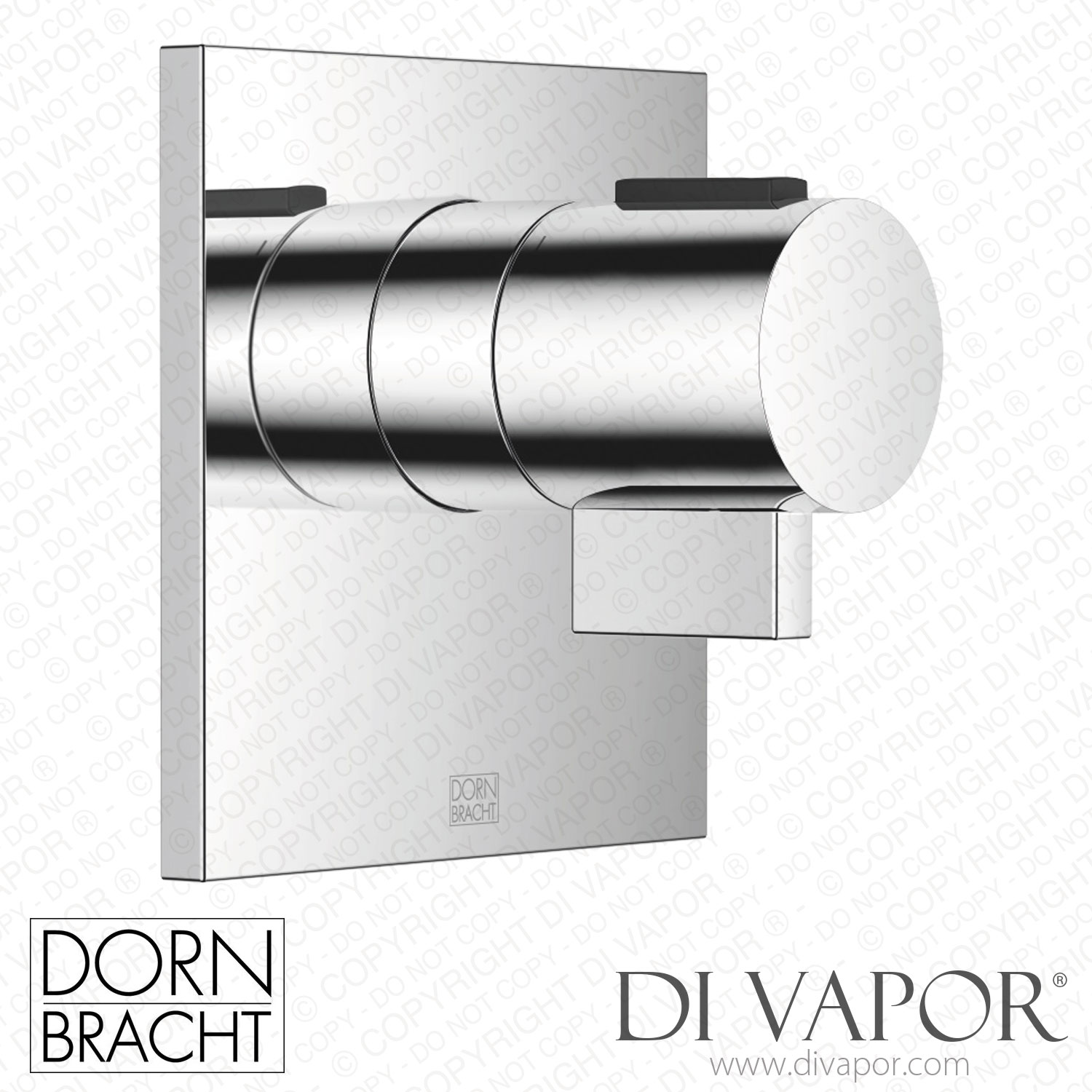 Dornbracht Series Specific xTool Concealed Thermostat without Volume ...