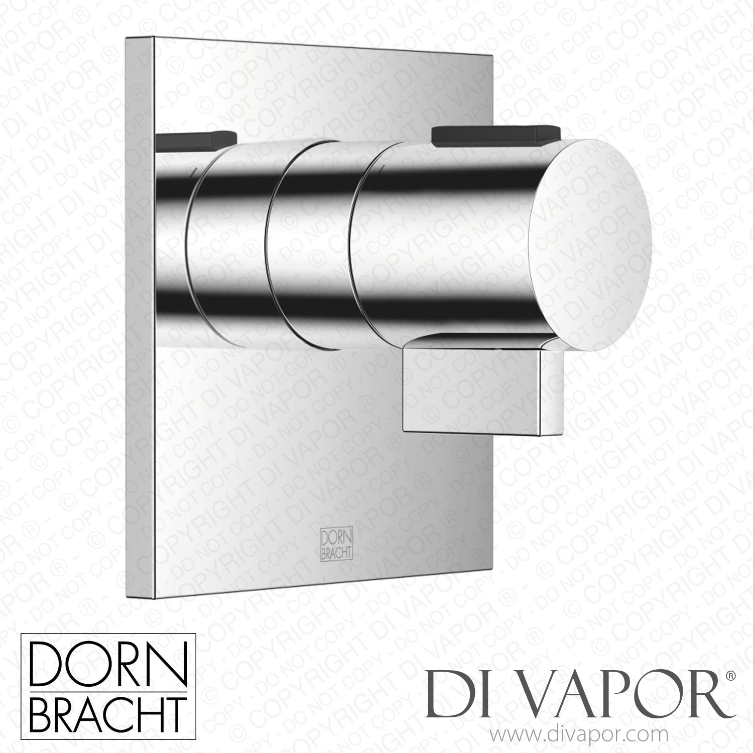Dornbracht Series Specific xTool Concealed Thermostat without Volume ...