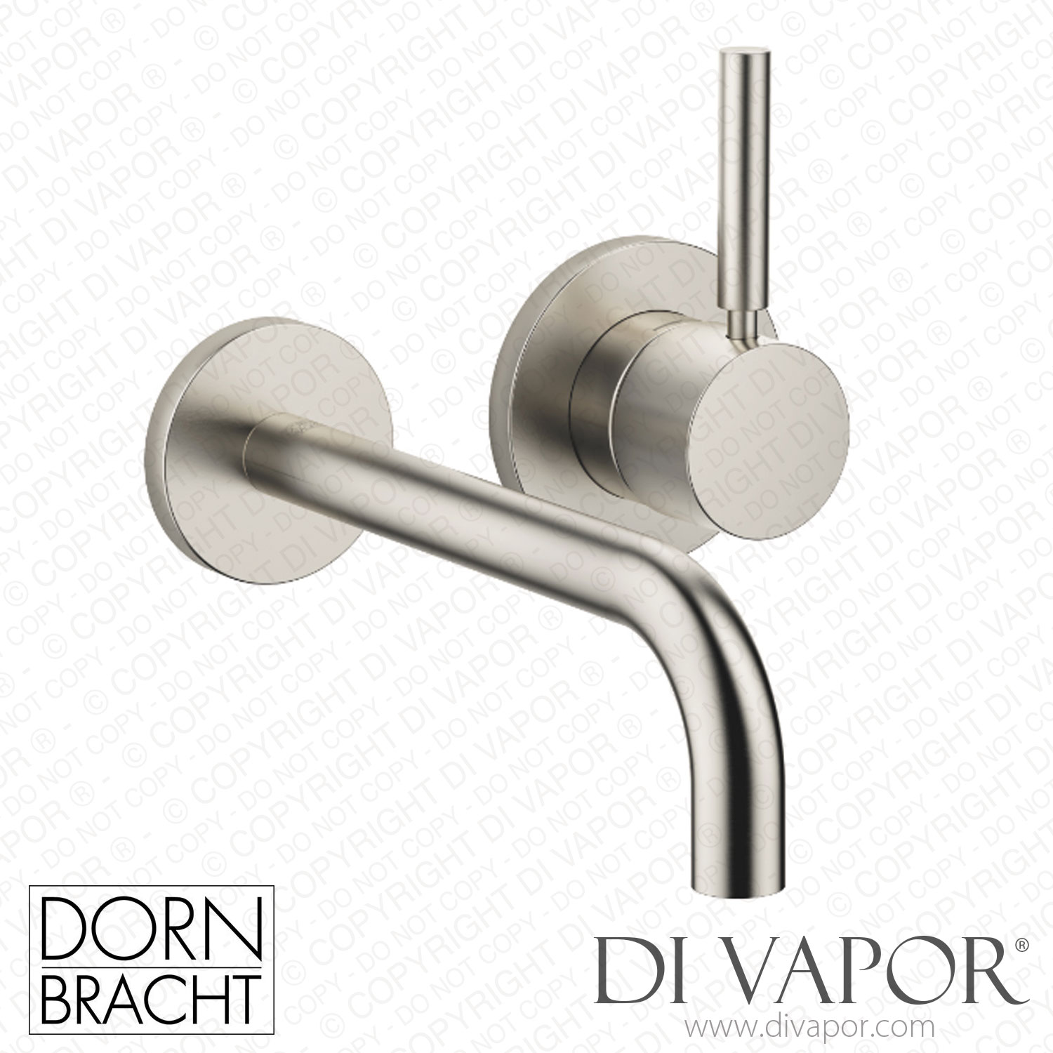 Dornbracht Meta Wall-Mounted Single-Lever Basin Mixer with Individual ...
