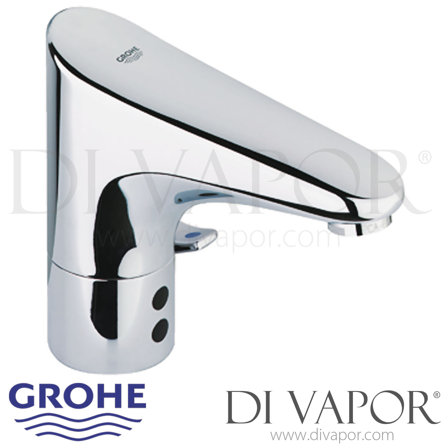Grohe Europlus E Infra-Red Electronic Basin Mixer (1/2 Inch) - 2003 to ...