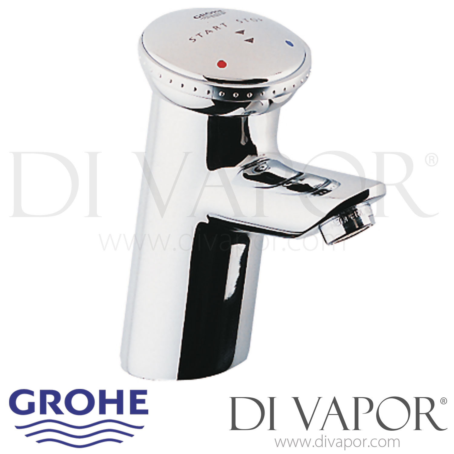 Grohe 36110000 Contromix Public Self-Closing Basin Mixer (1/2 Inch ...