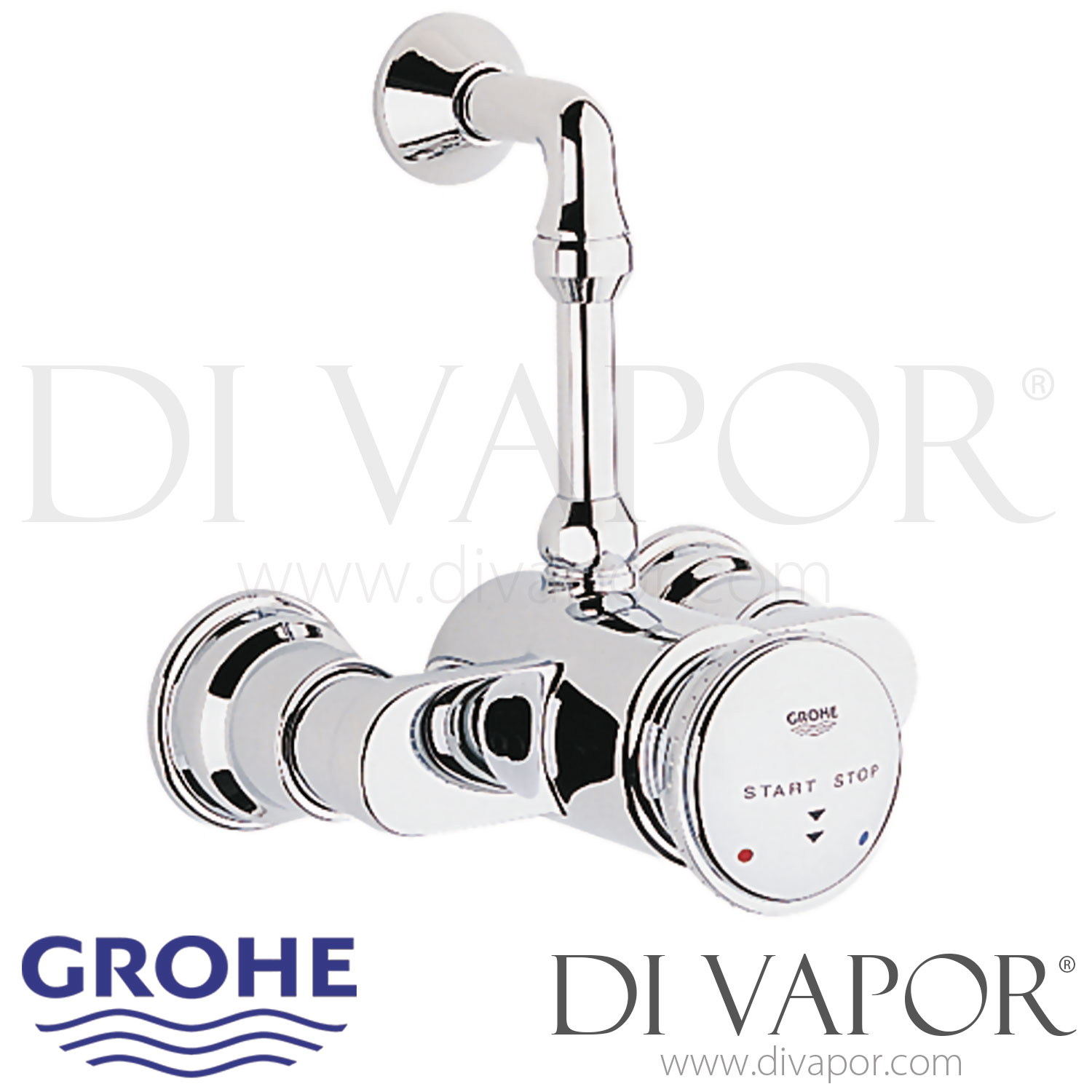 Grohe 36115000 Contromix Public Self-Closing Shower Mixer Spare Parts