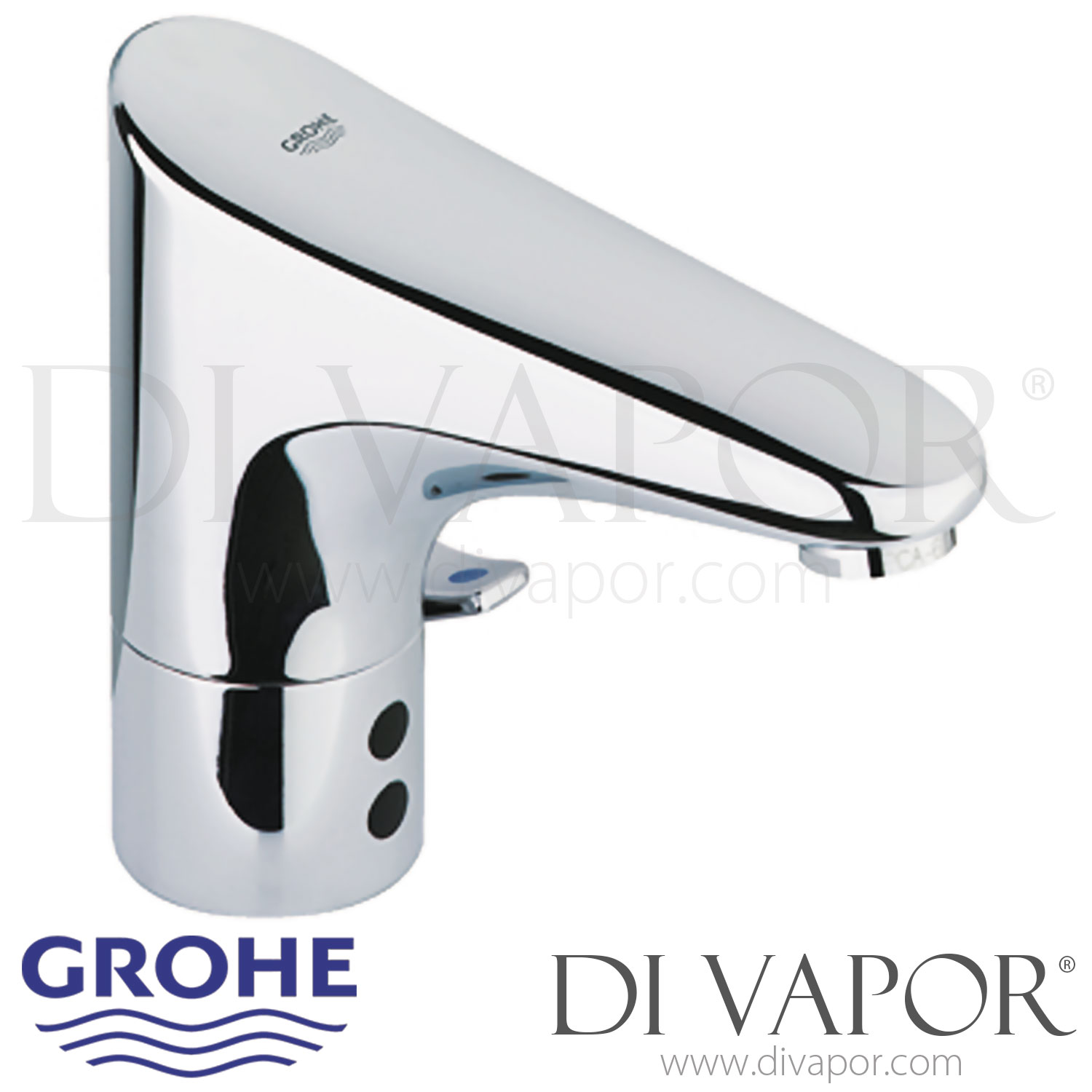 Grohe 36207000 Europlus E Infrared Electronic Basin Mixer (1/2 Inch ...