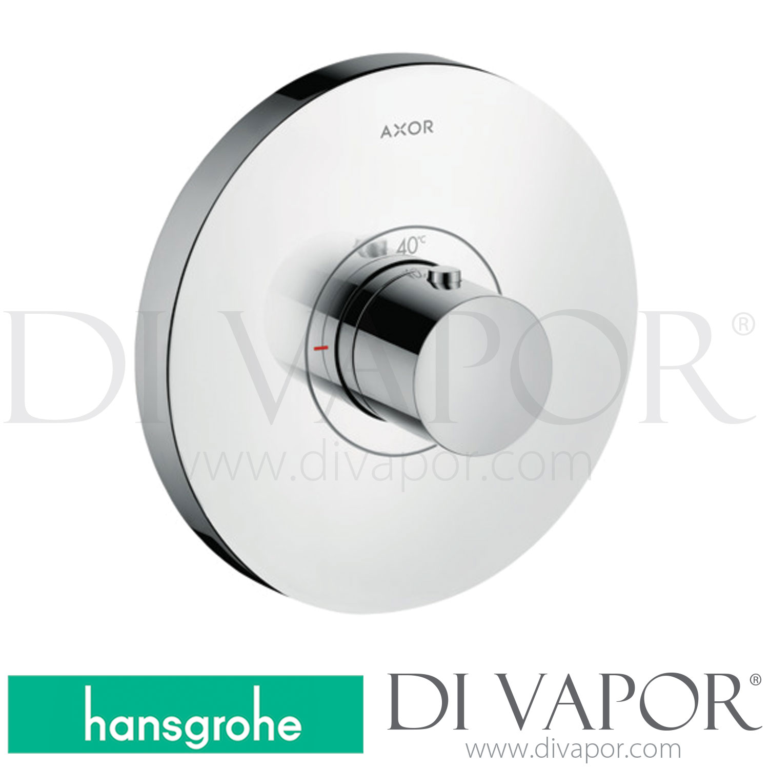 Hansgrohe 36721000 AXOR ShowerSelect Thermostat Highflow for Concealed ...
