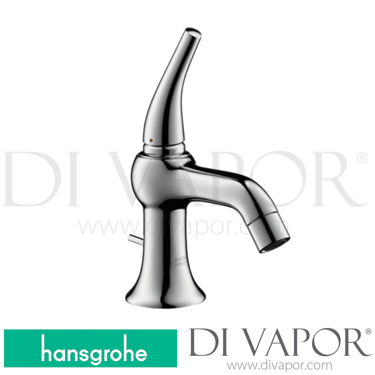 Hansgrohe 37015000 AXOR Terrano Single Lever Basin Mixer for Hand ...