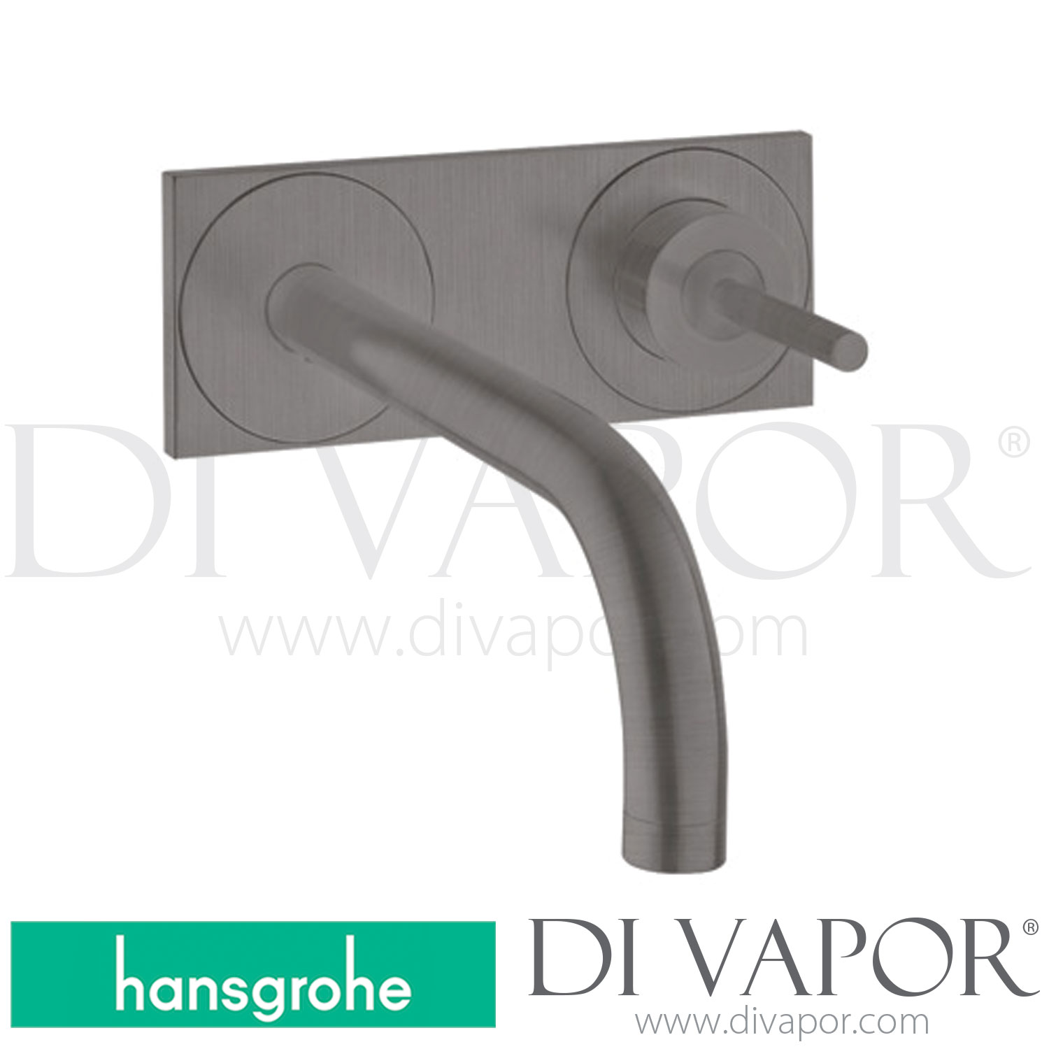 Hansgrohe 38115340 AXOR Uno Single Lever Basin Mixer for Concealed ...