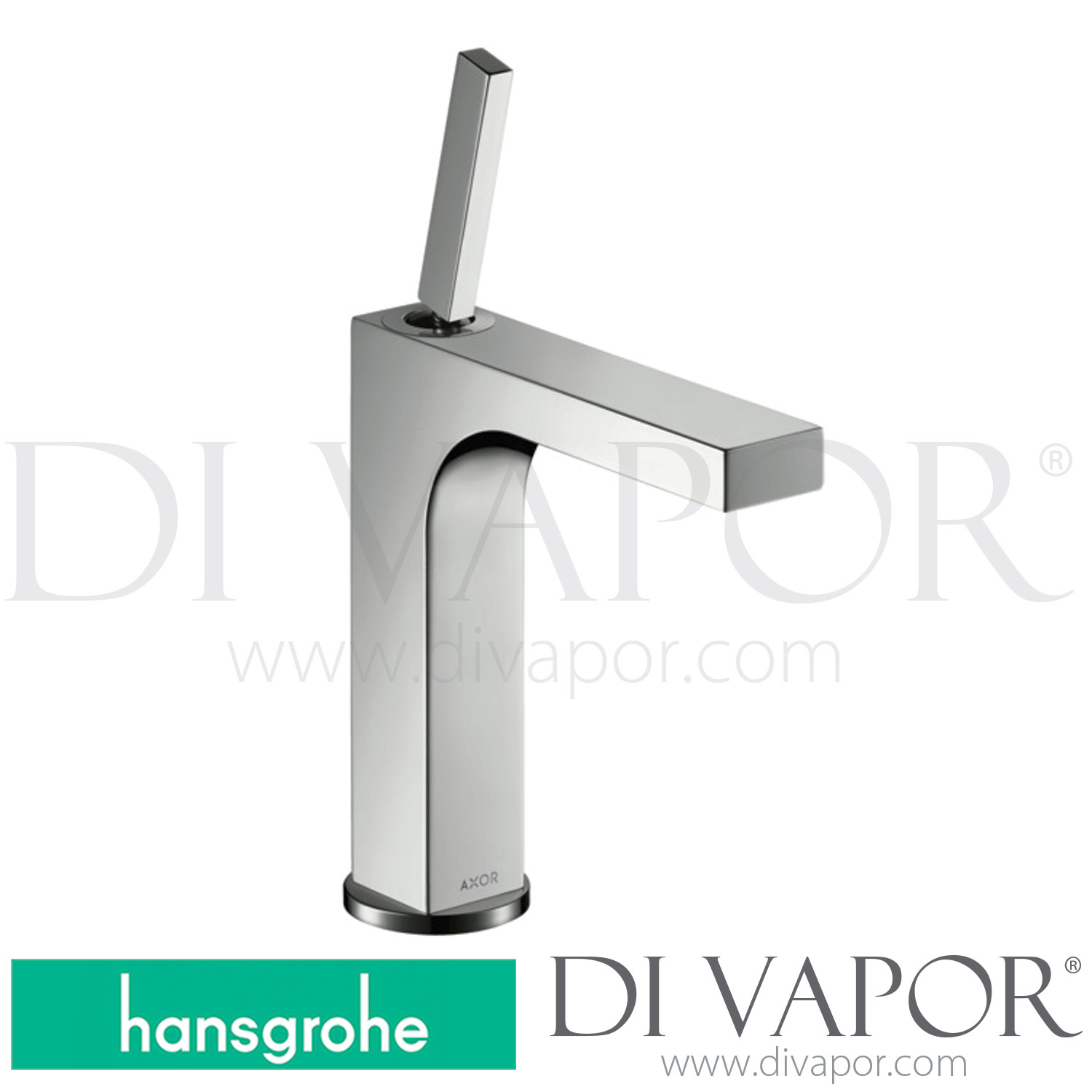 Hansgrohe 39032000 AXOR Citterio Single Lever Basin Mixer 160 with Pin ...