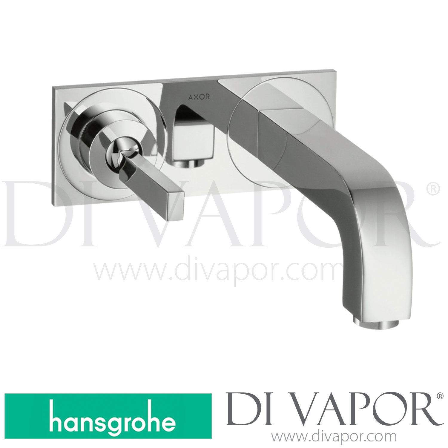 Hansgrohe 39112000 AXOR Citterio Single Lever Basin Mixer for Concealed ...