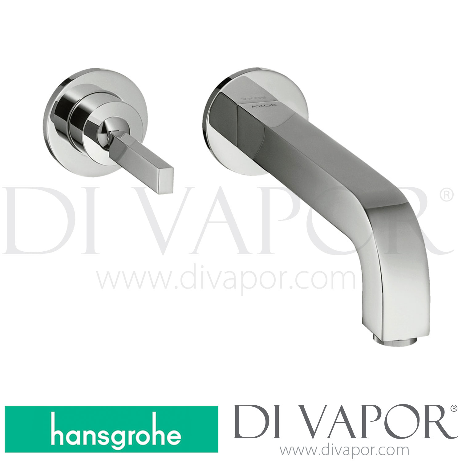 Hansgrohe 39116000 AXOR Citterio Single Lever Basin Mixer for Concealed ...