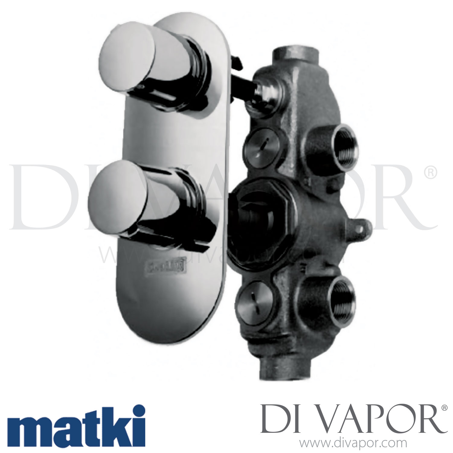 Matki Swadling 4010 Precis Single Outlet Shower Valve Spare Parts
