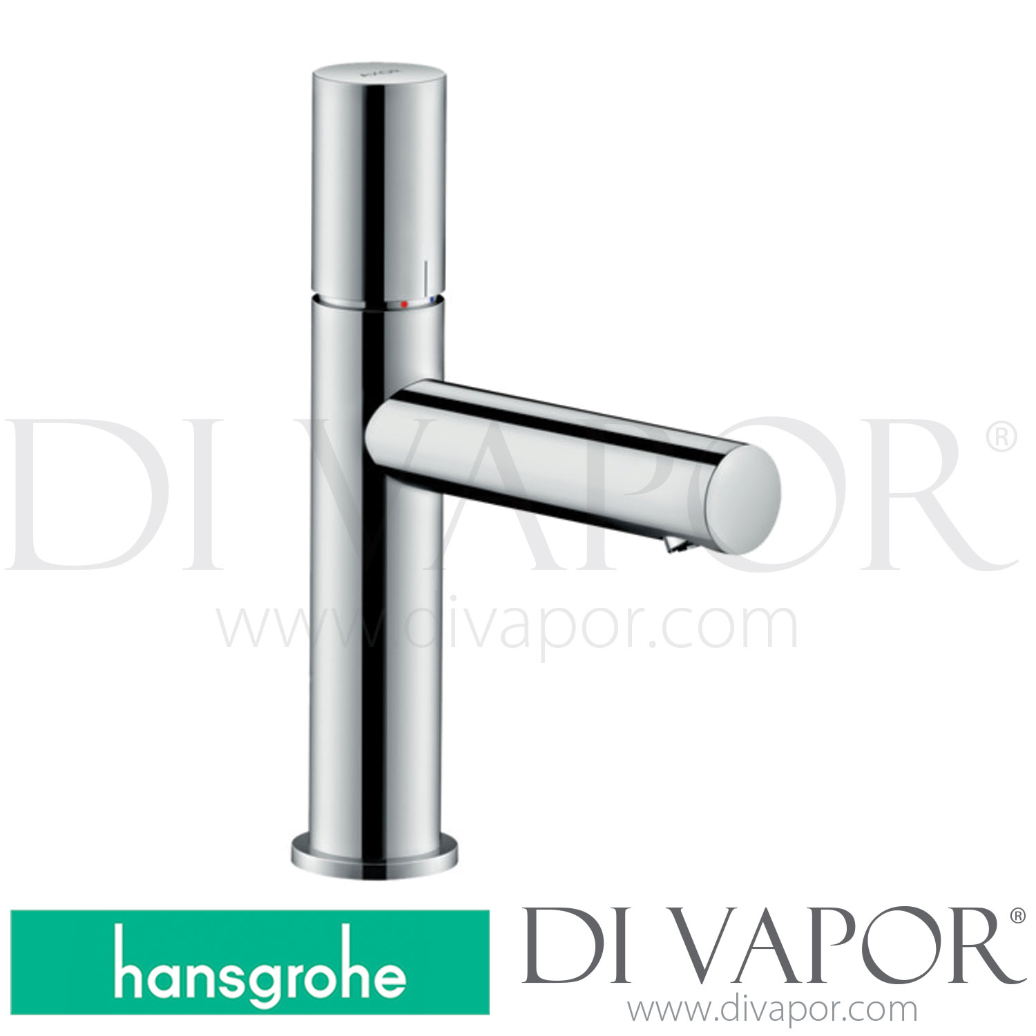 Hansgrohe 45002000 AXOR Uno Single Lever Basin Mixer 110 with Zero ...
