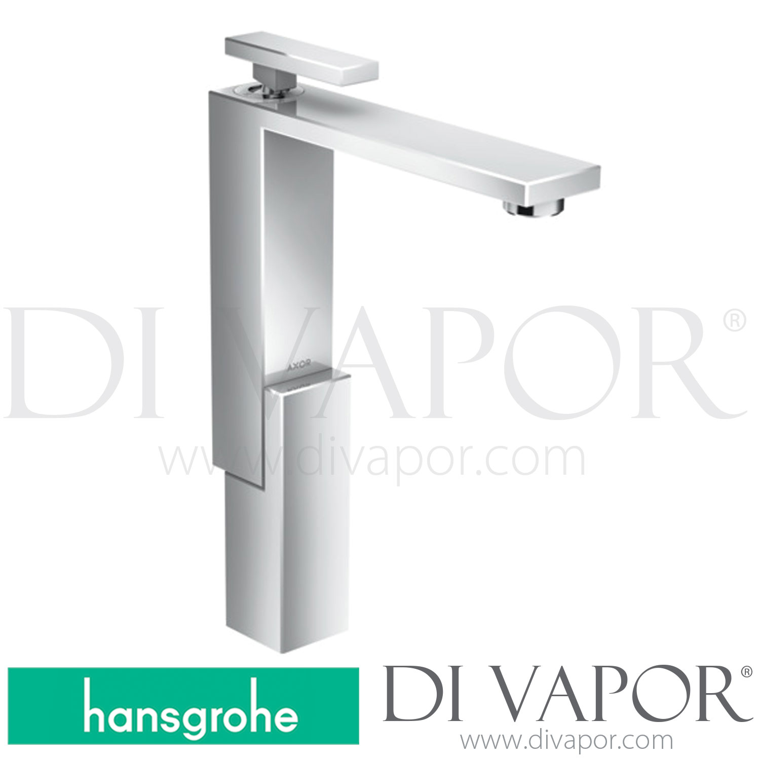 Hansgrohe 46030000 AXOR Edge Single Lever Basin Mixer 280 for Wash ...