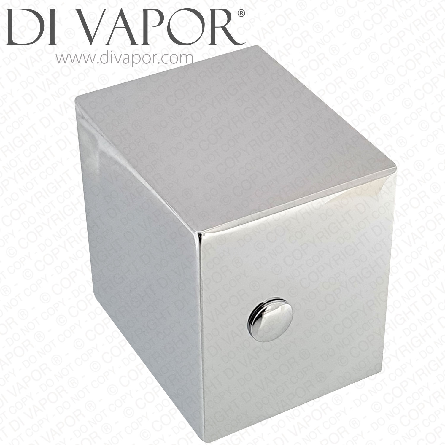 Square Chrome Flow Control Handle for Synergy Shower Valve - 4627 ...