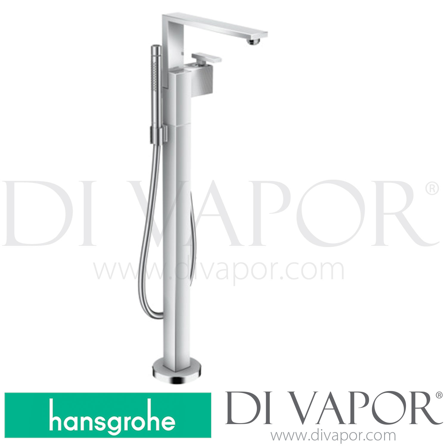 Hansgrohe 46441000 AXOR Edge Single Lever Bath Mixer Floor-Standing ...