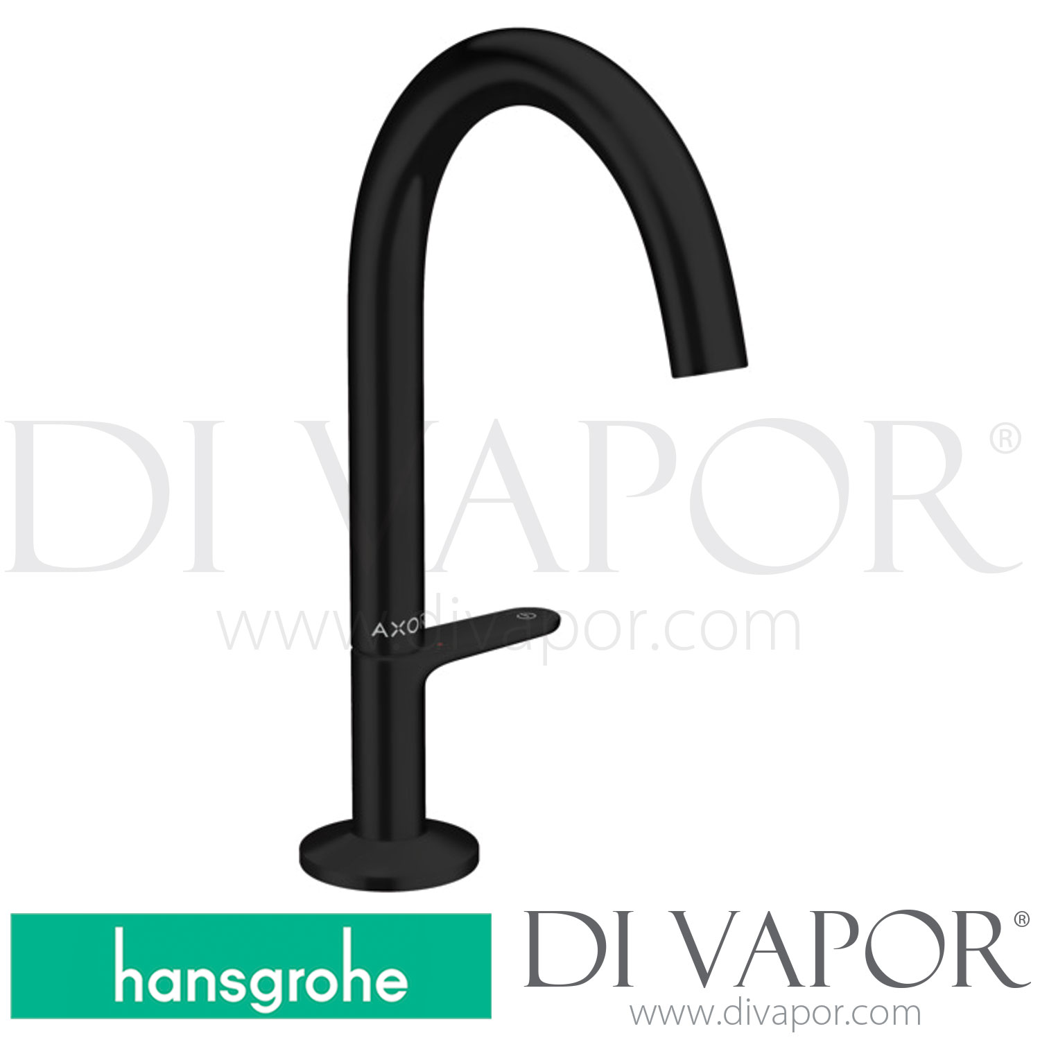 Hansgrohe 48020670 AXOR One Basin Mixer Select 170 with Push-Open Waste ...