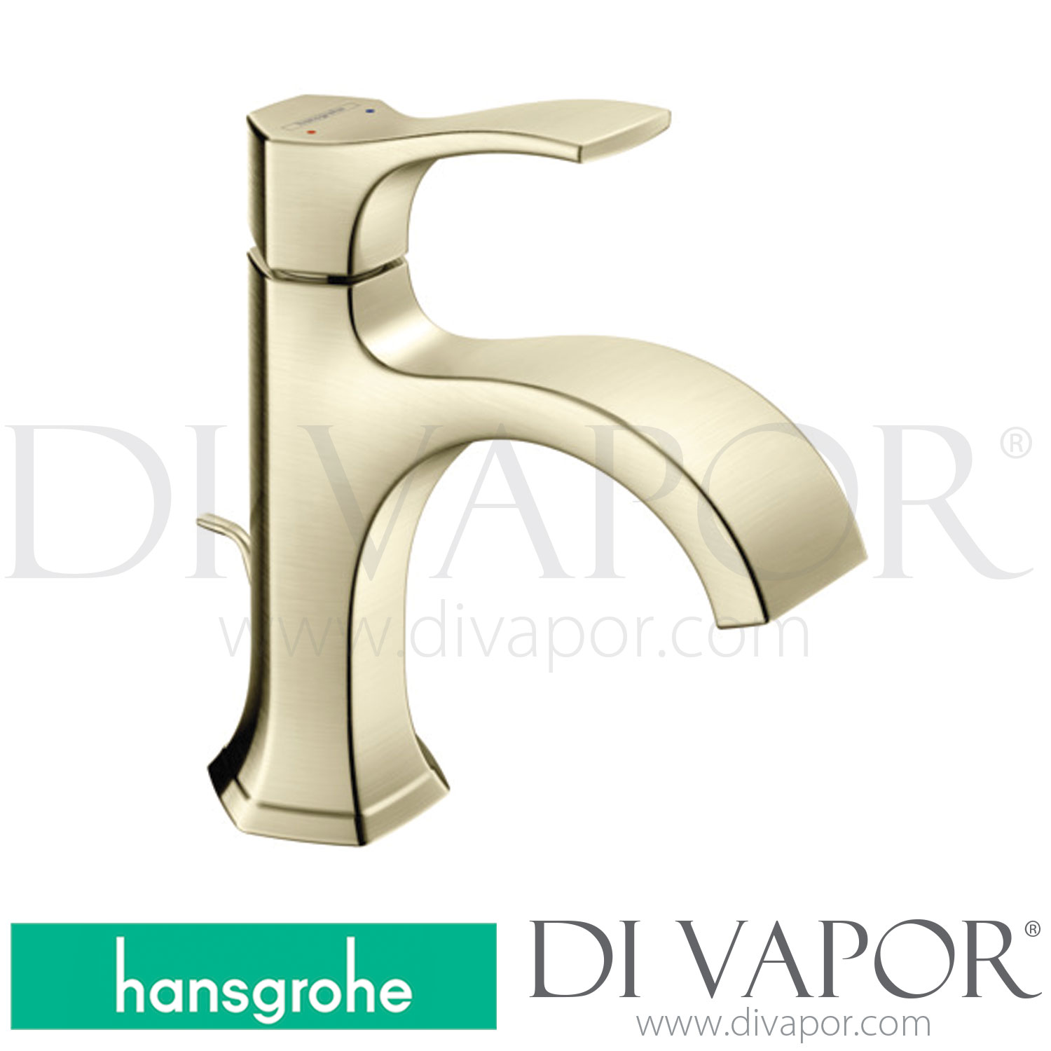 Hansgrohe 4810820 Locarno Single Lever Basin Mixer 110 with Lever ...
