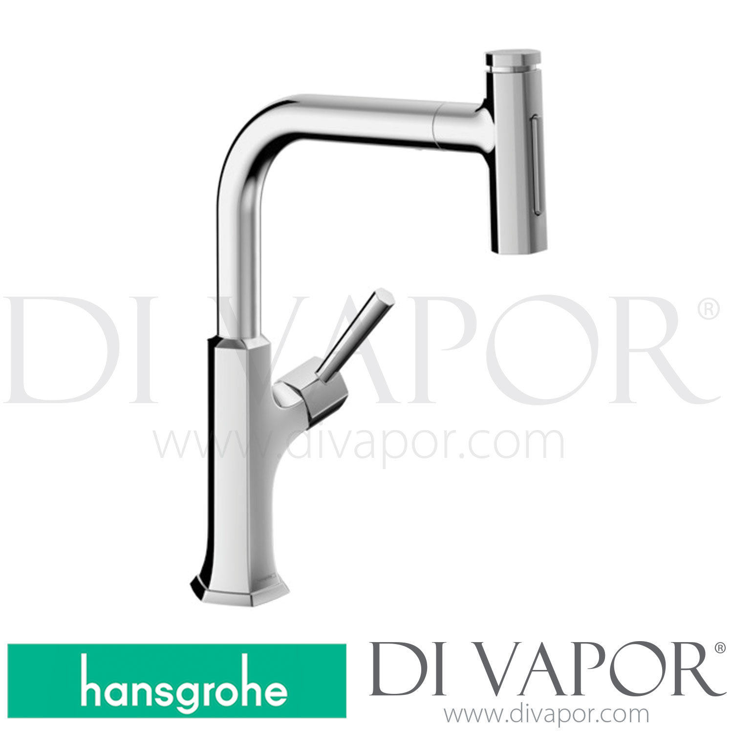Hansgrohe 04855000 Locarno Select Single Lever Kitchen Mixer 320 With 2 ...