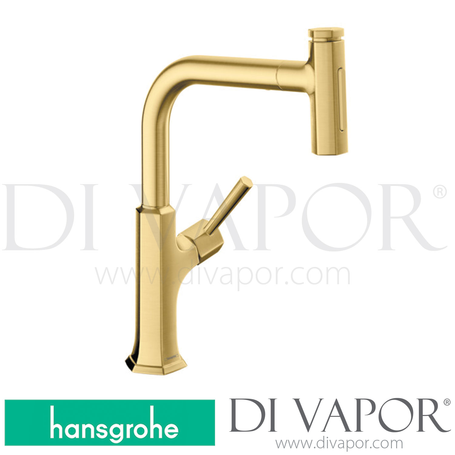 Hansgrohe 04855250 Locarno Select Single Lever Kitchen Mixer 320 With 2 ...