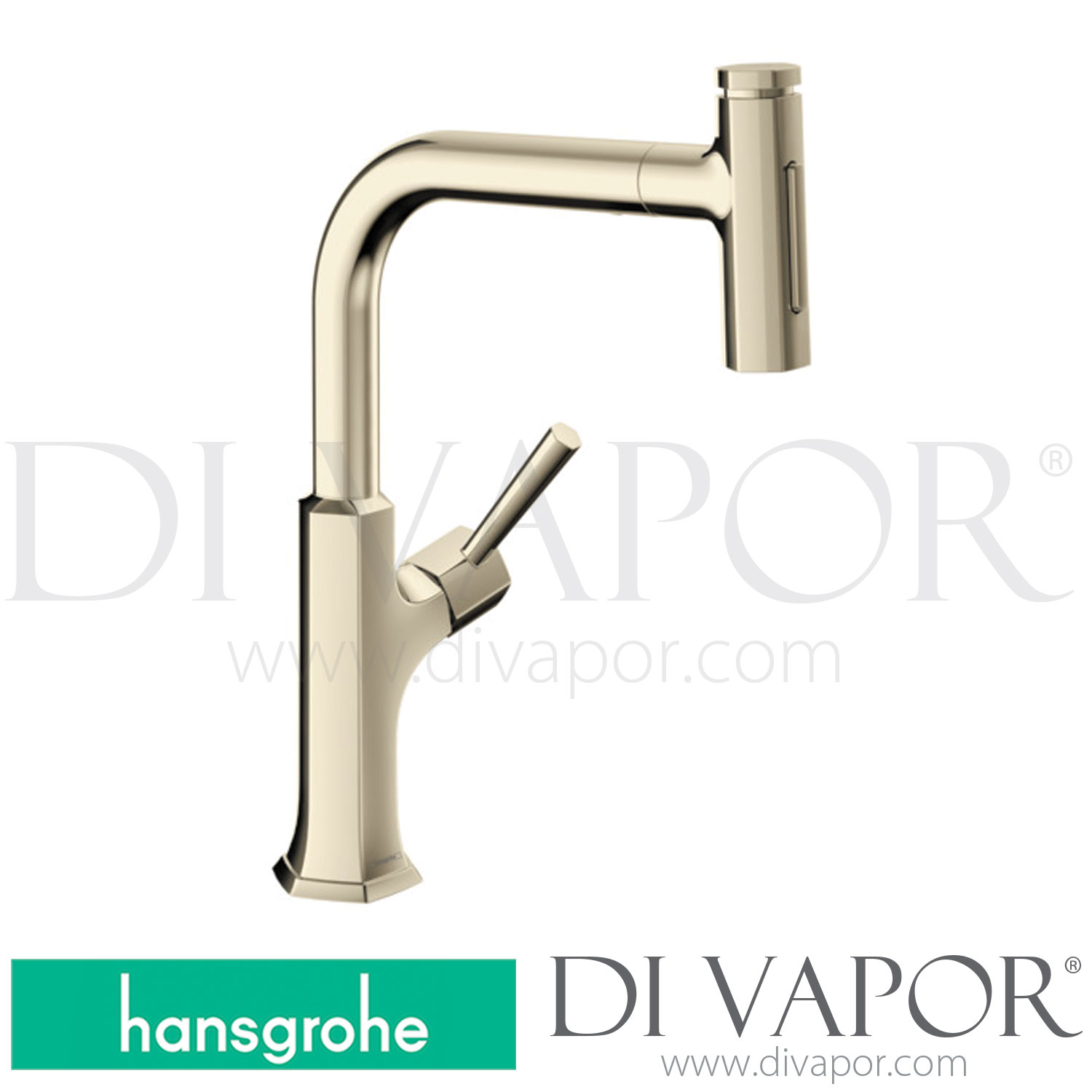 Hansgrohe 04855830 Locarno Select Single Lever Kitchen Mixer 320 With 2 ...