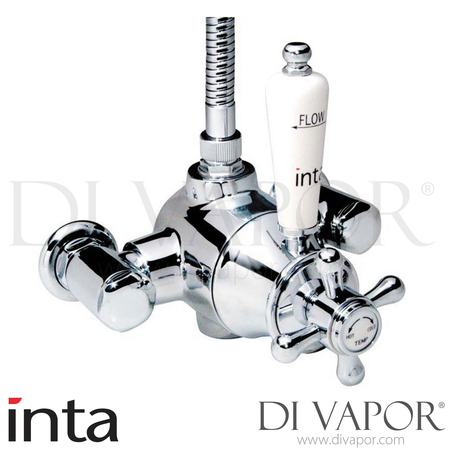 Inta 50014CP Traditional Exposed Shower Valve Spare Parts