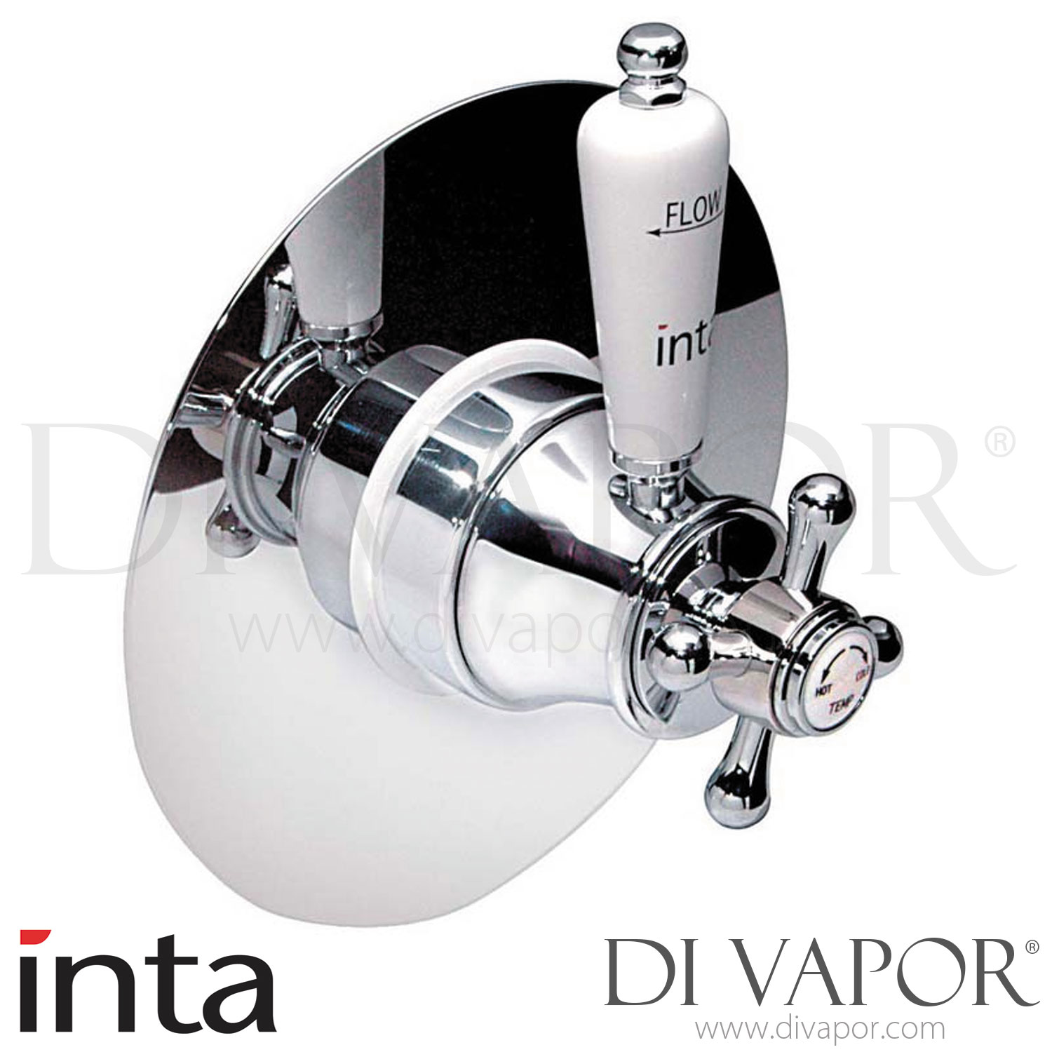 Inta 50015CP Traditional Concealed Shower Valve Spare Parts