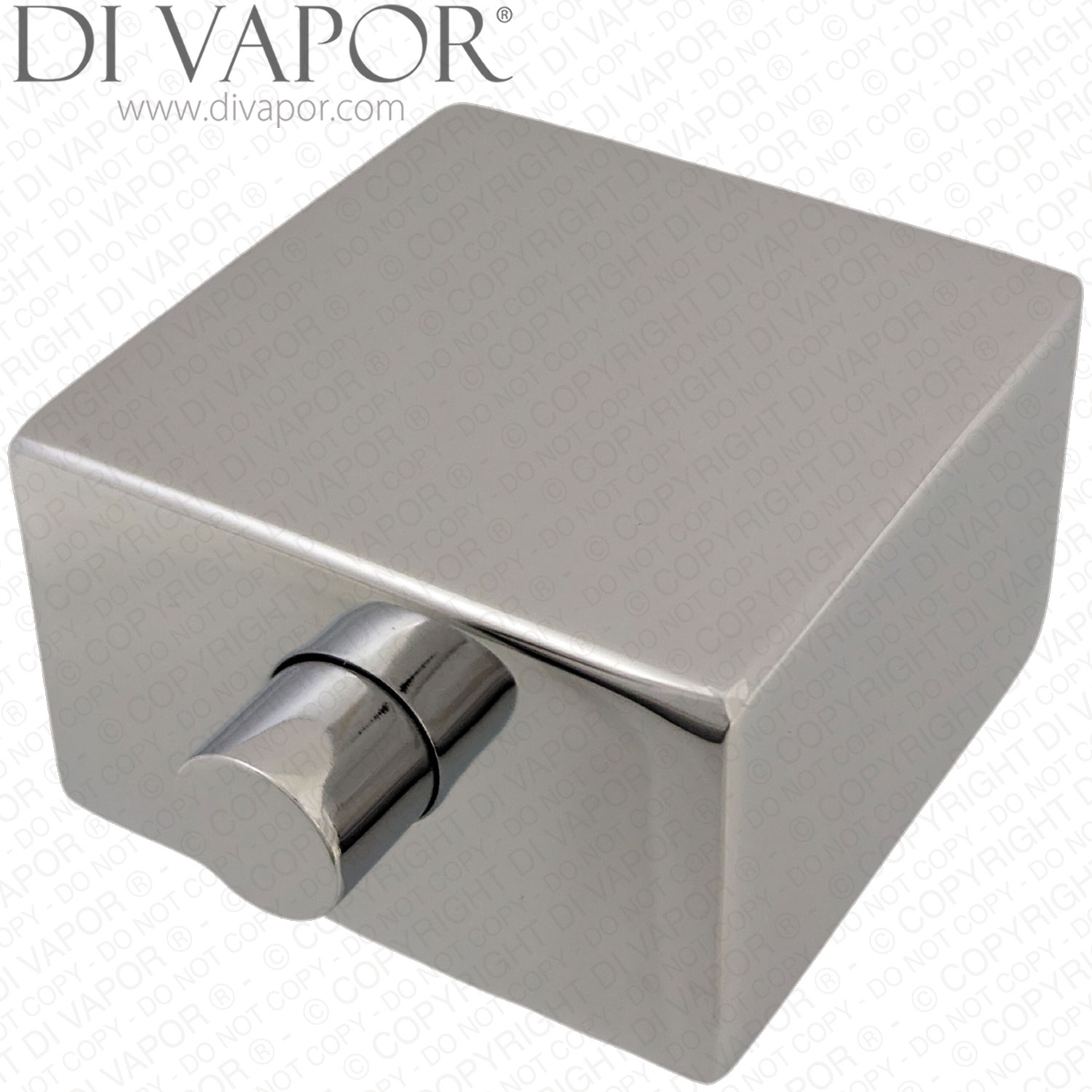 Better Bathrooms Square 42mm x 42mm Temperature Control Handle for ...