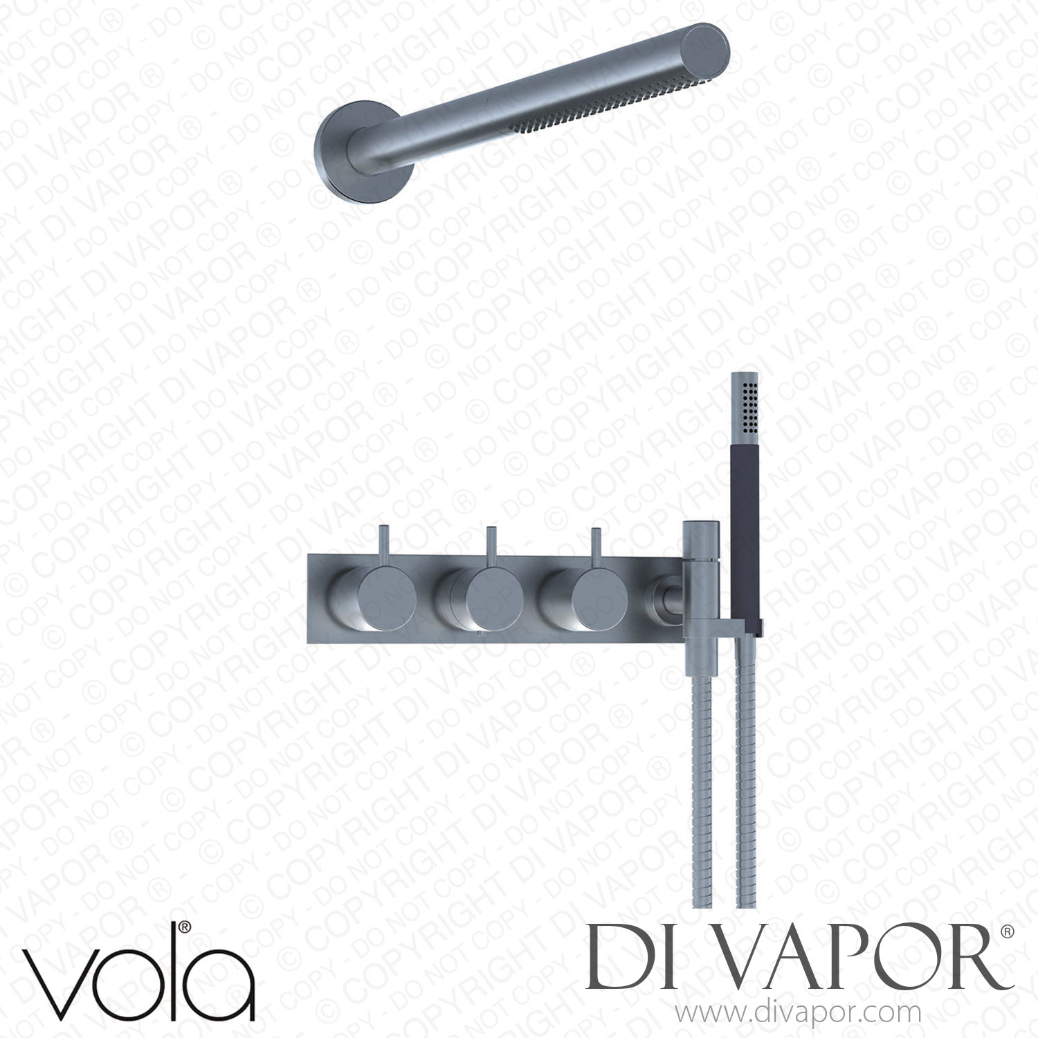 Vola 3/4 Inch Thermostatic Mixer (5474R-081ST) Spare Parts