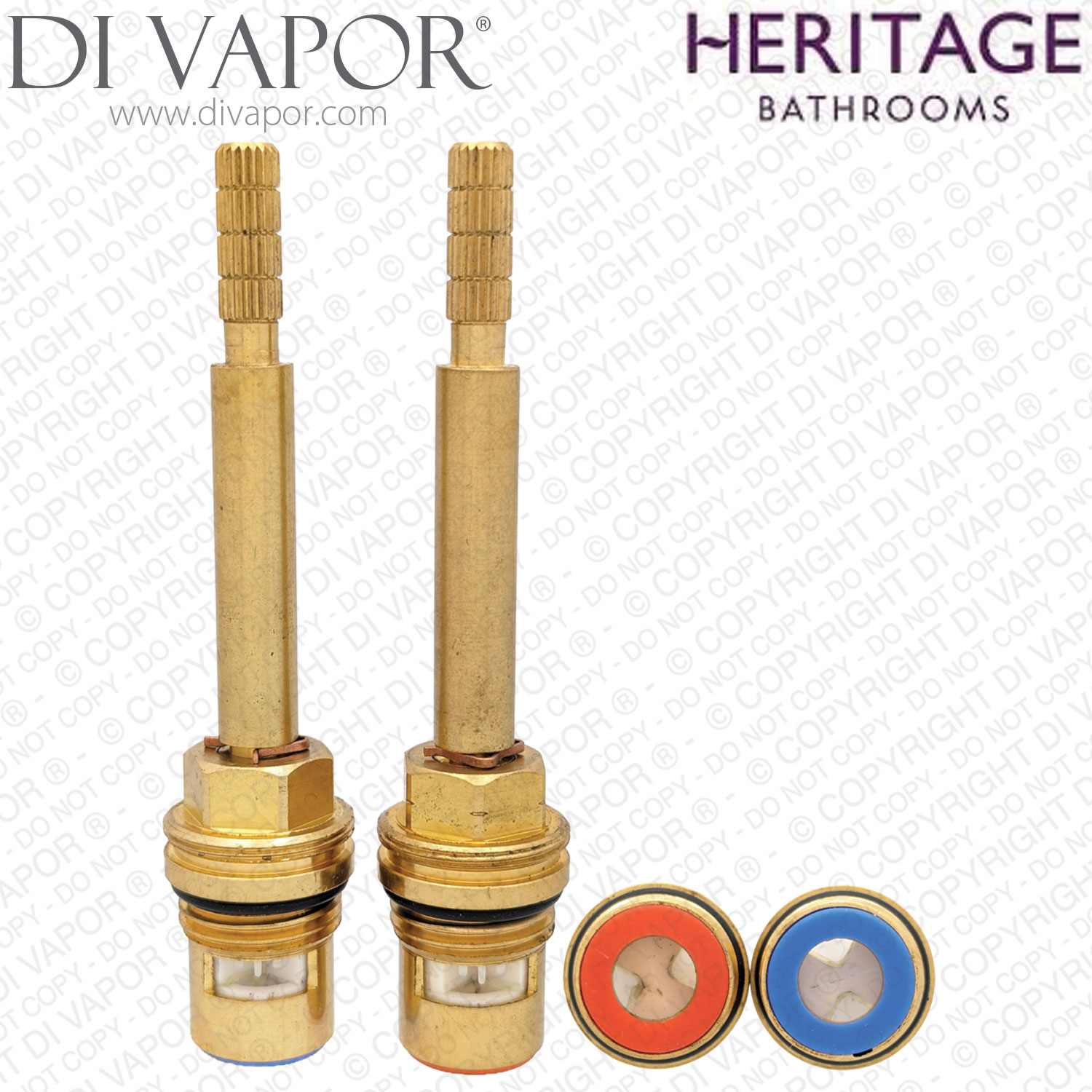 Heritage 5504505 1/2 Inch CD Valve Cartridges for Somersby Tap