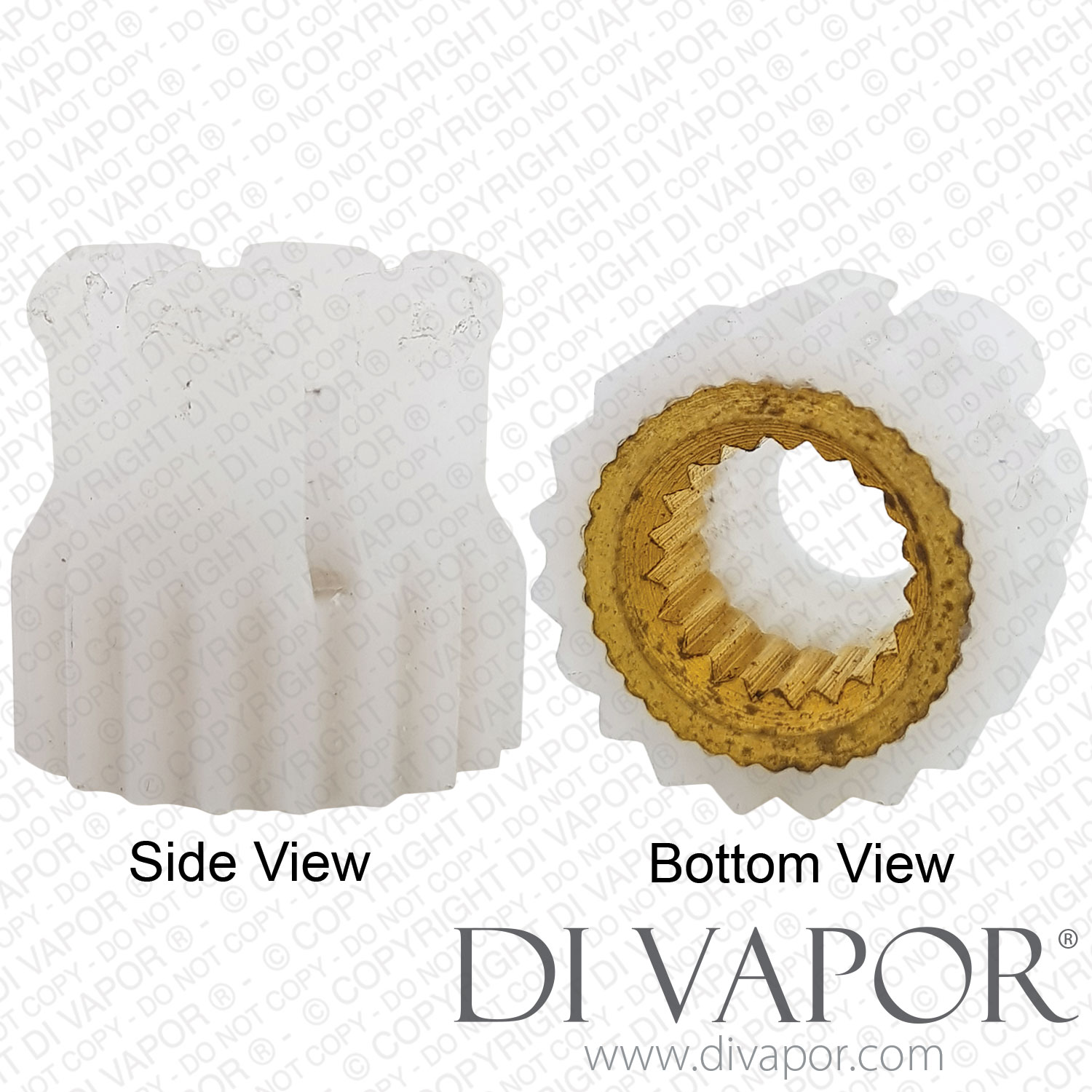 56446SS Spline Adapter (7.6mm 20 Spline to 15.5mm 20 Spline)