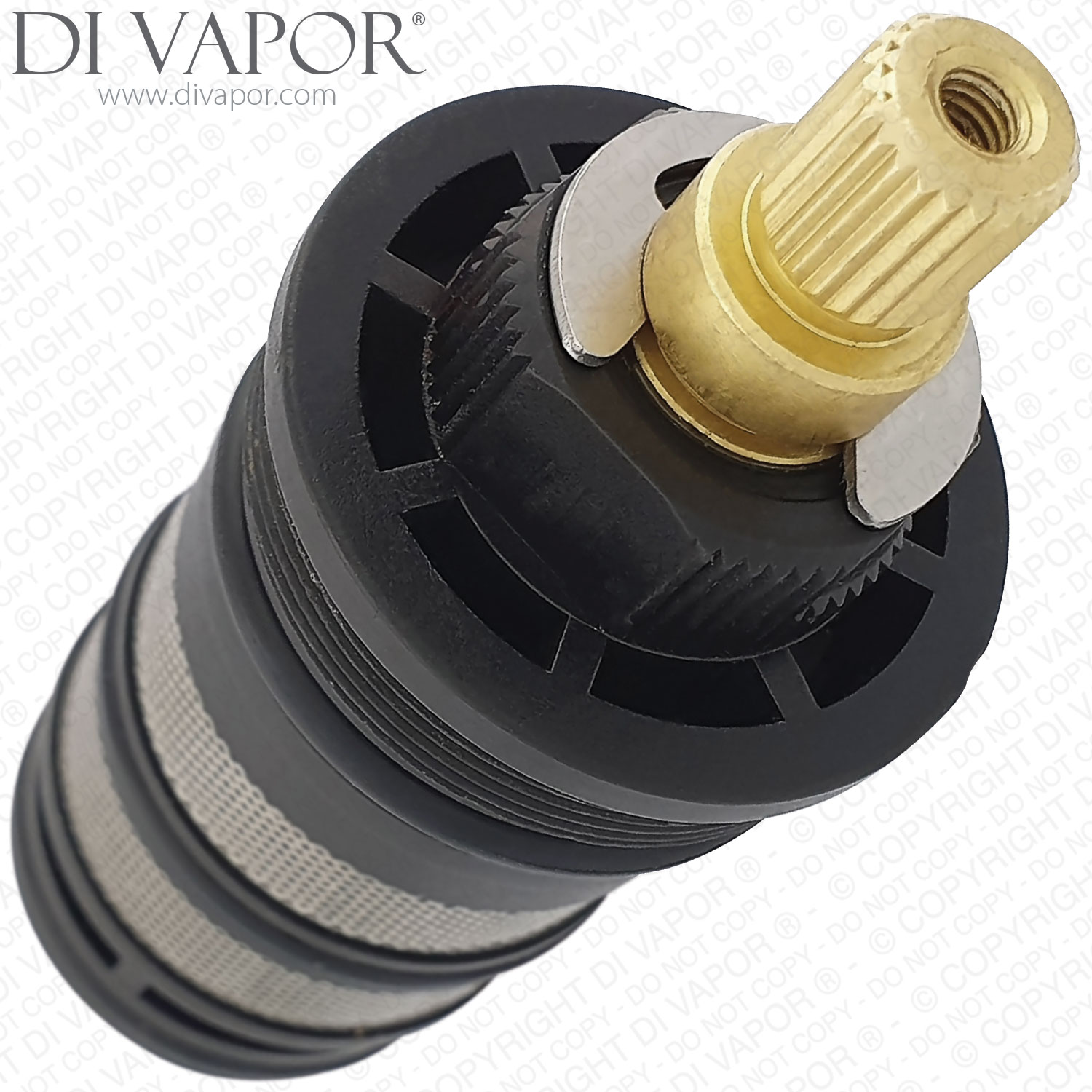 Square Thermostatic Bar Shower Valve BeBa_6690 Thermostatic Cartridge ...