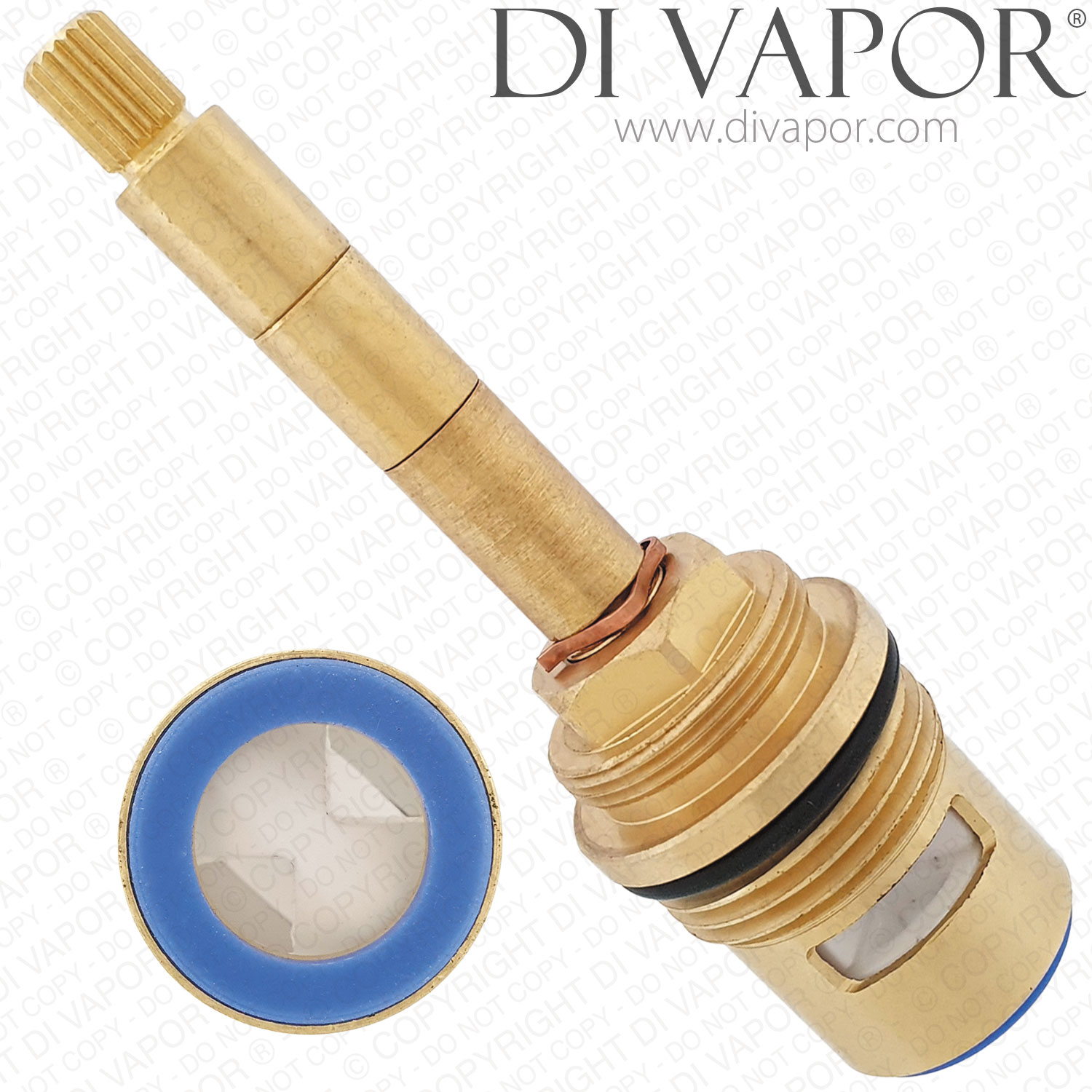 96mm Flow Cartridge - 3/4" Anti-Clockwise Open - 20 Spline