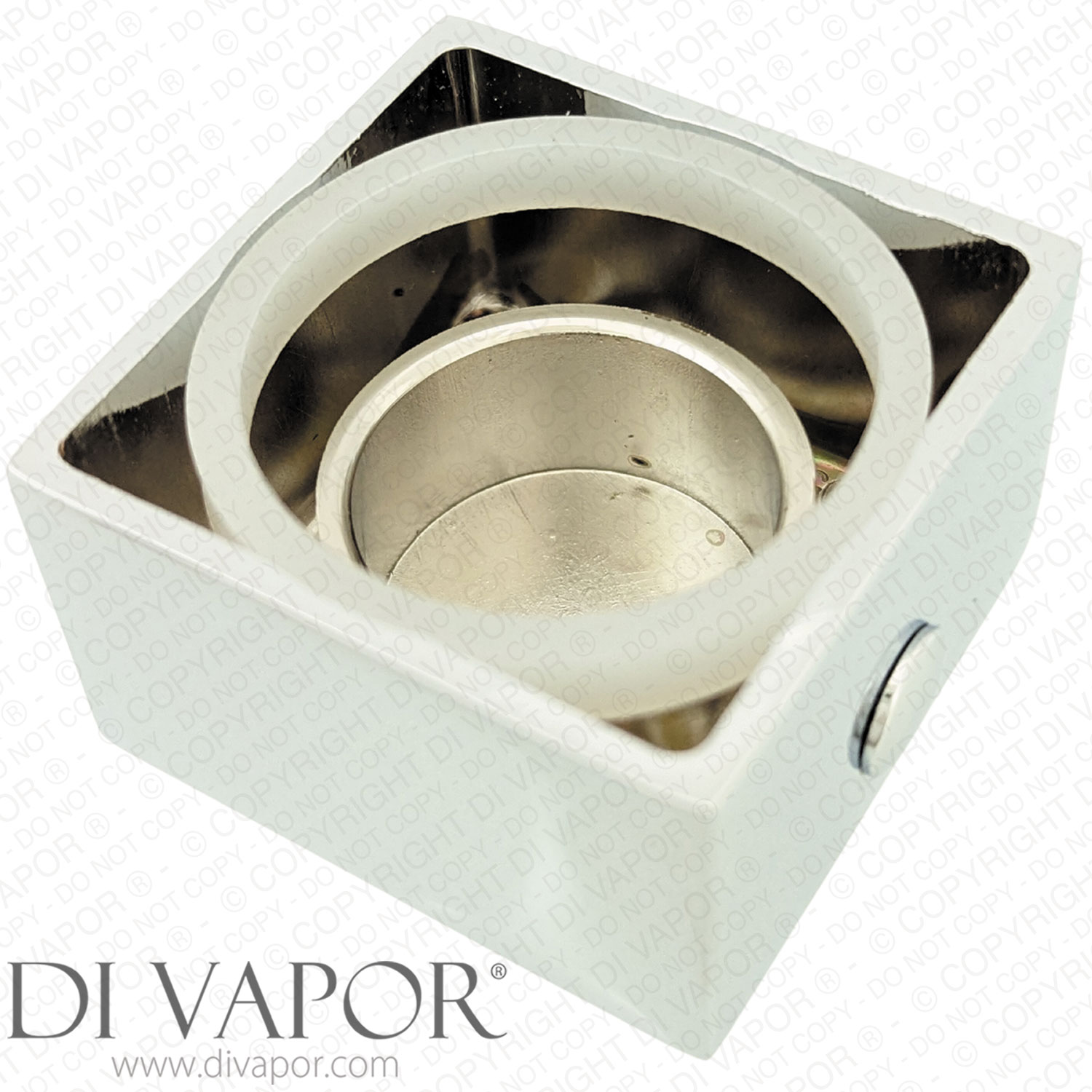 7052-03 Shower Valve Square Flow Control Handle Knob - 42mm x 42mm