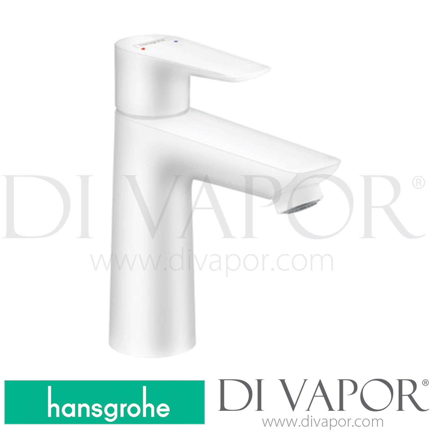 Hansgrohe 71710700 Talis E Single Lever Basin Mixer 110 with Pop-Up ...