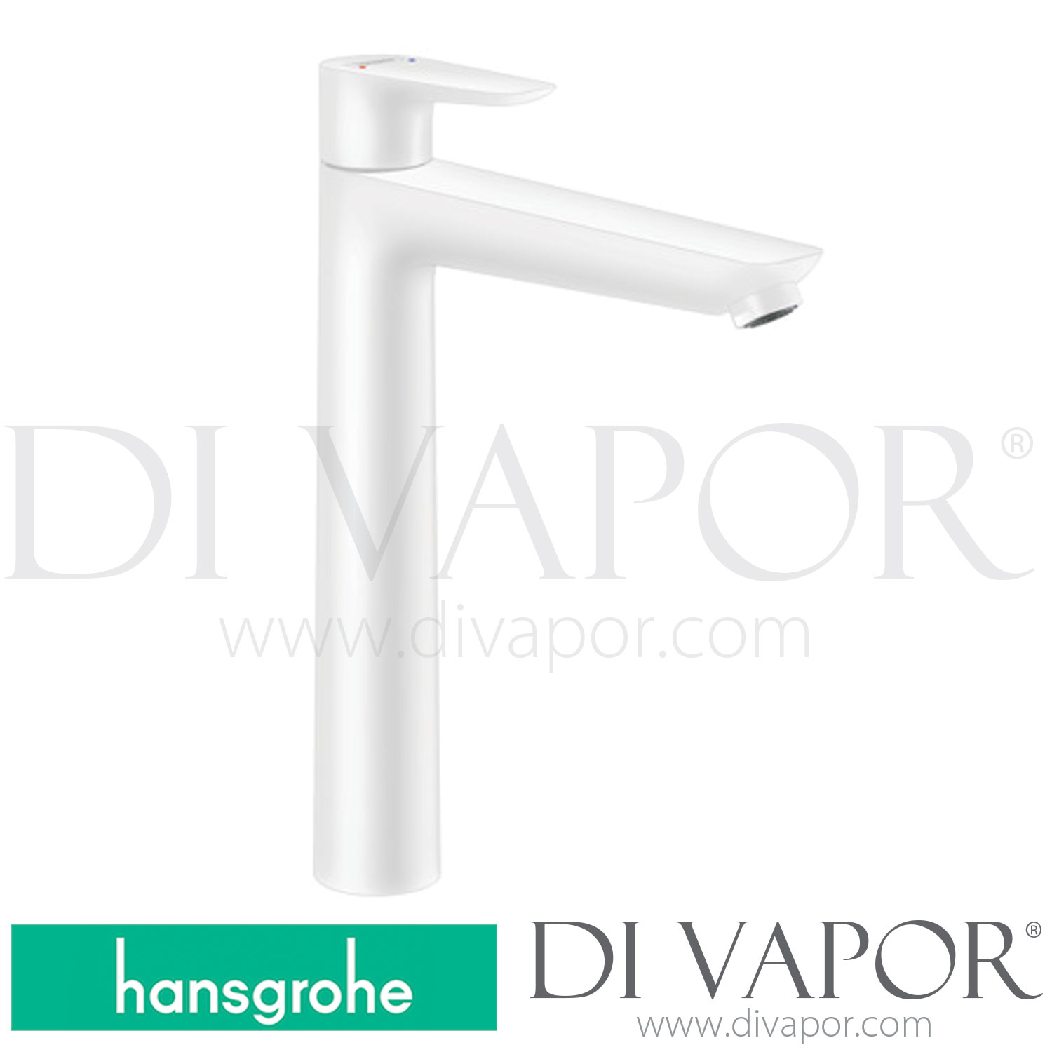 Hansgrohe 71716707 Talis E Single Lever Basin Mixer 240 with Pop-Up ...