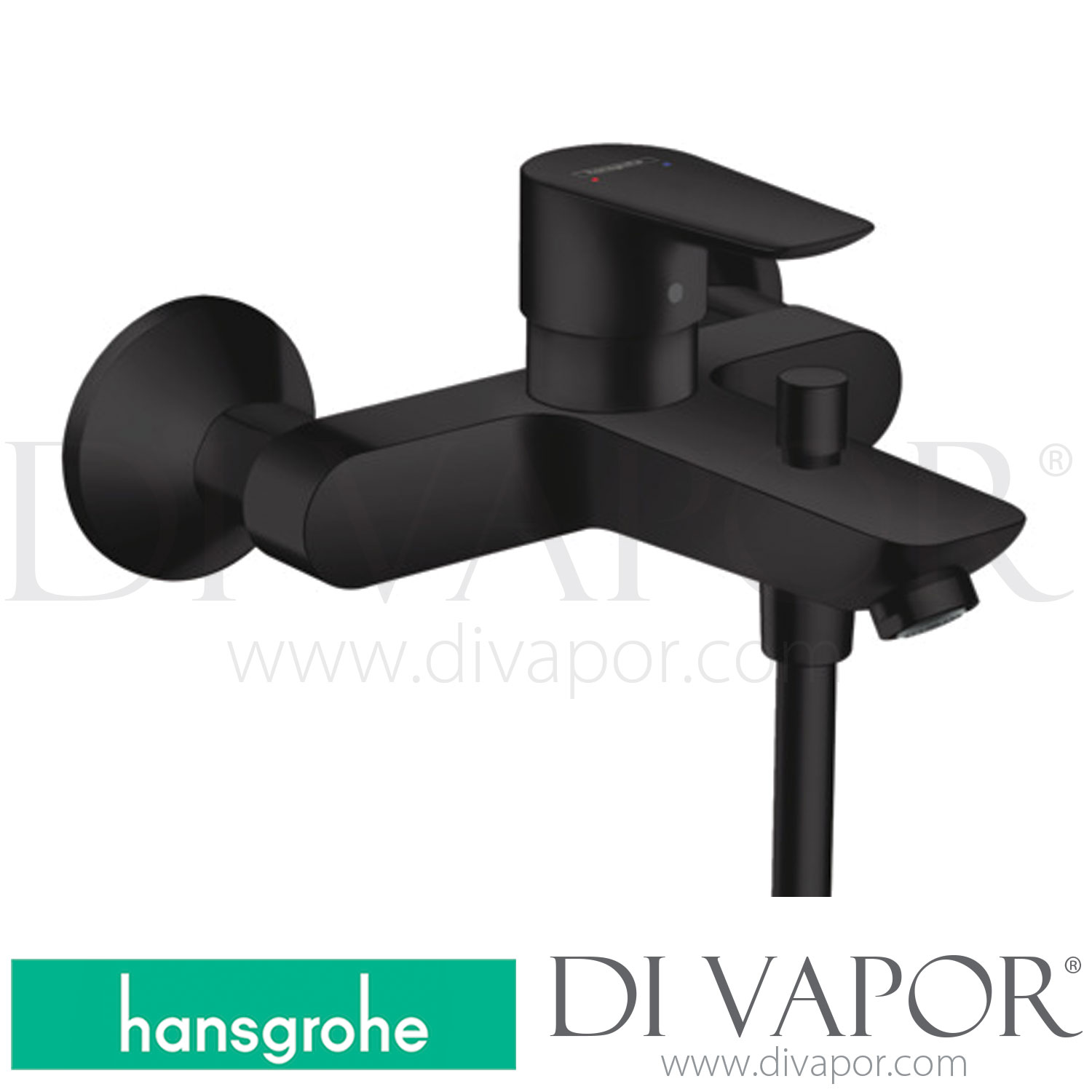 Hansgrohe 71740677 Talis E Single Lever Bath Mixer for Exposed ...