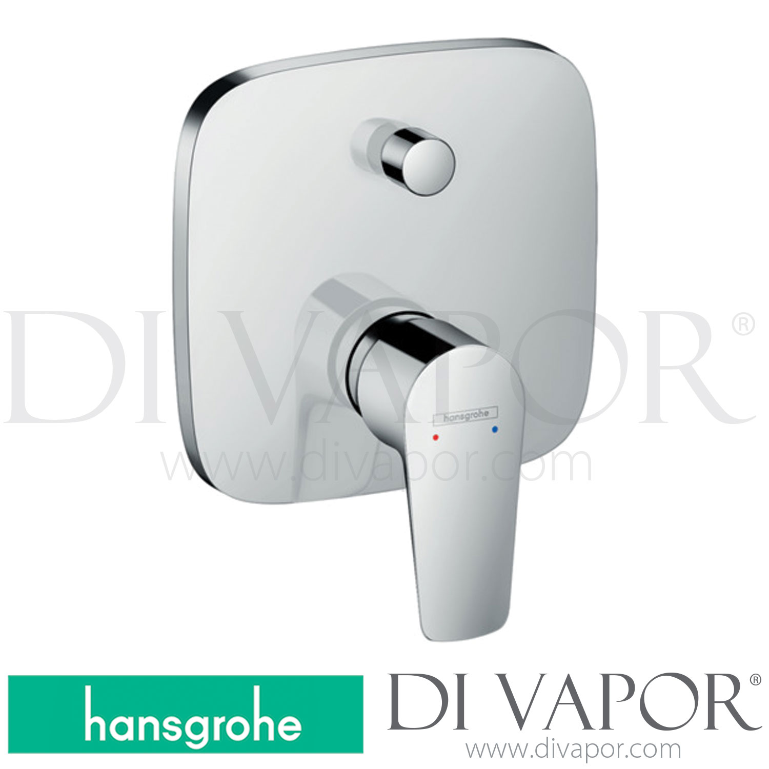 Hansgrohe 71745000 Talis E Single Lever Bath Mixer for Concealed ...