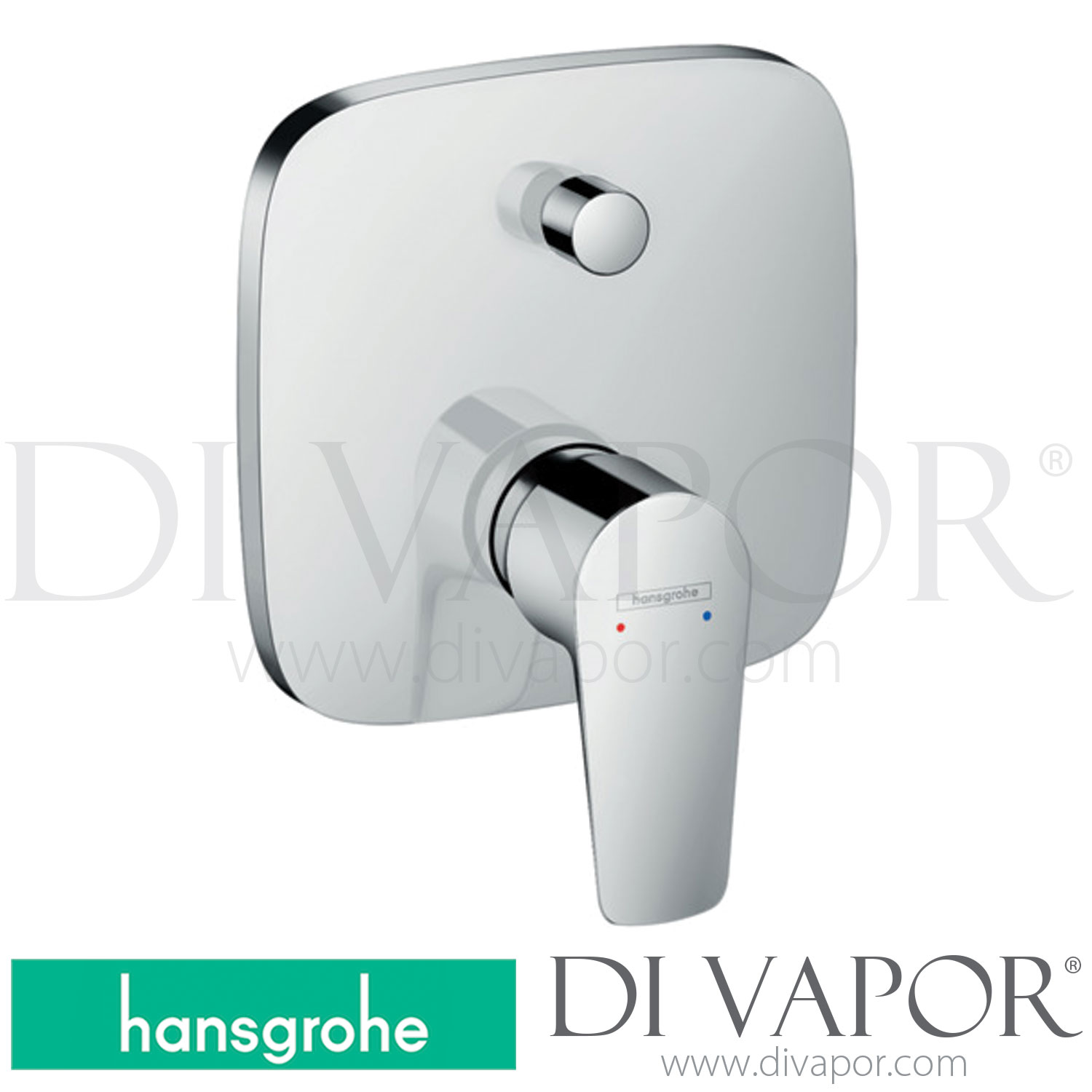 Hansgrohe 71745000 Talis E Single Lever Bath Mixer for Concealed ...