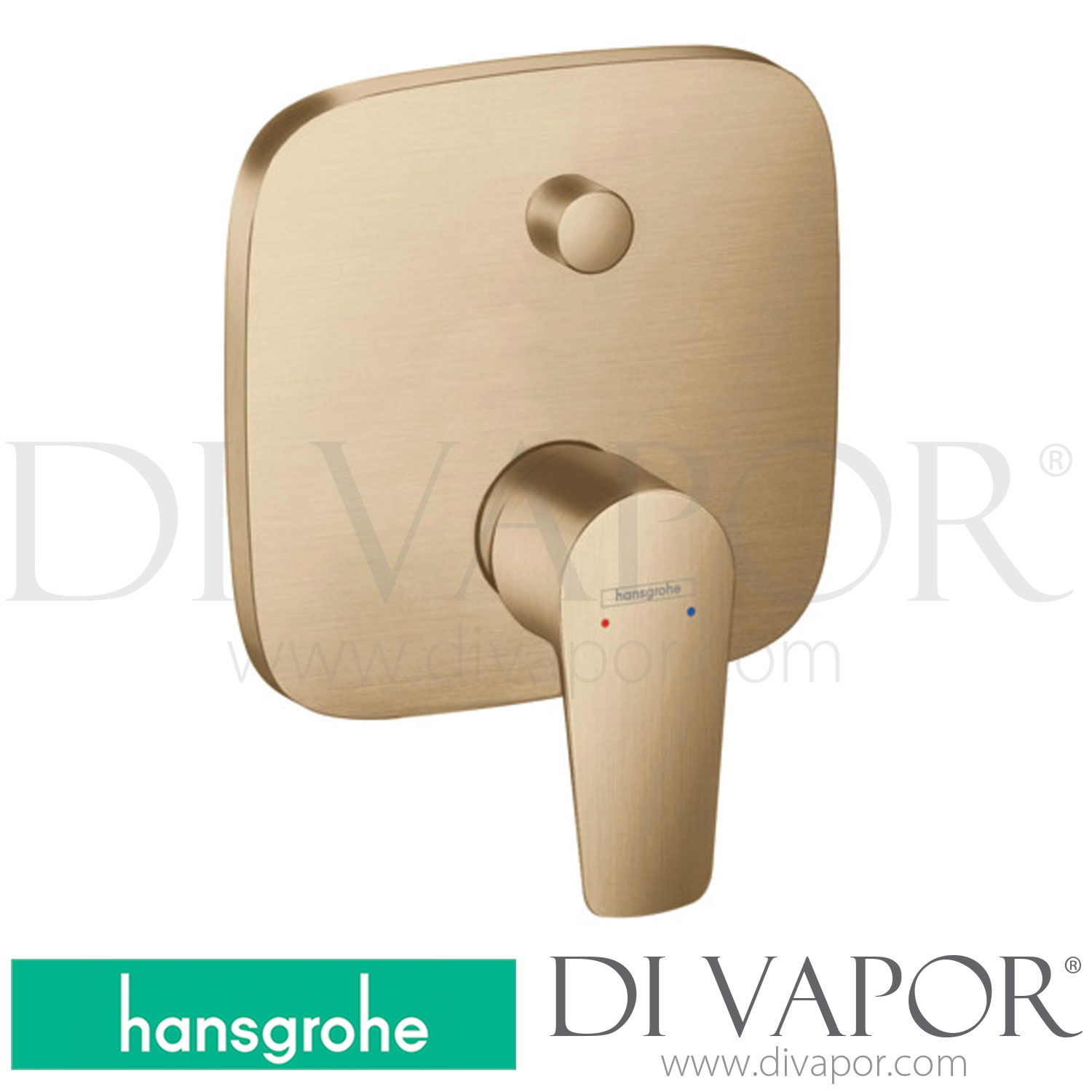 Hansgrohe 71745140 Talis E Single Lever Bath Mixer for Concealed ...