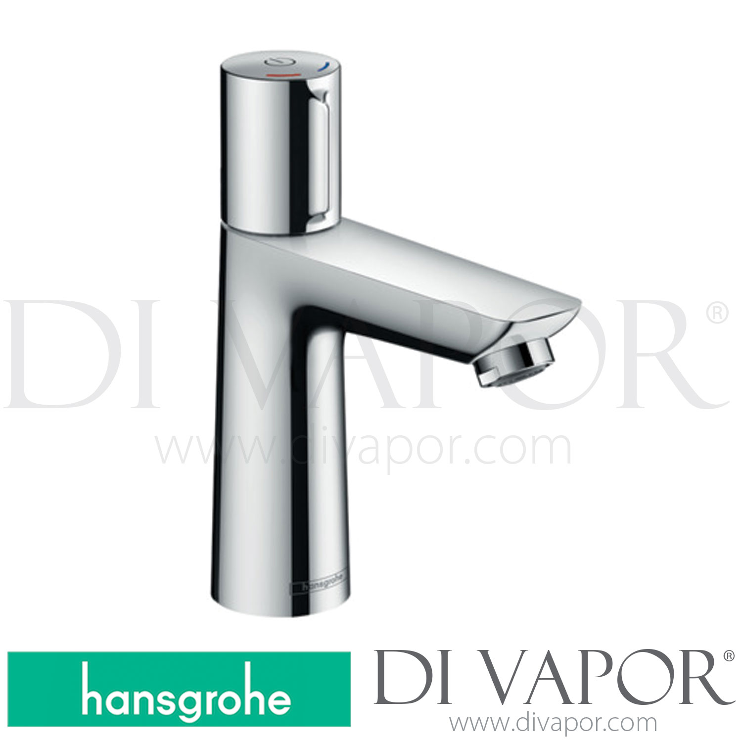 Hansgrohe 71750000 Talis Select E Basin Mixer 110 with Pop-Up Waste Set ...