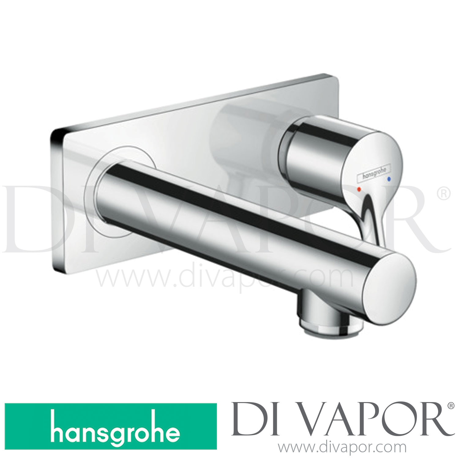 Hansgrohe 72110000 Talis S Single Lever Basin Mixer for Concealed ...