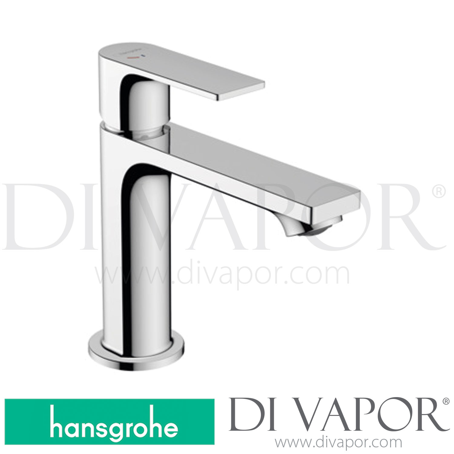 Hansgrohe 72560000 Rebris E Single Lever Basin Mixer 110 Coolstart ...