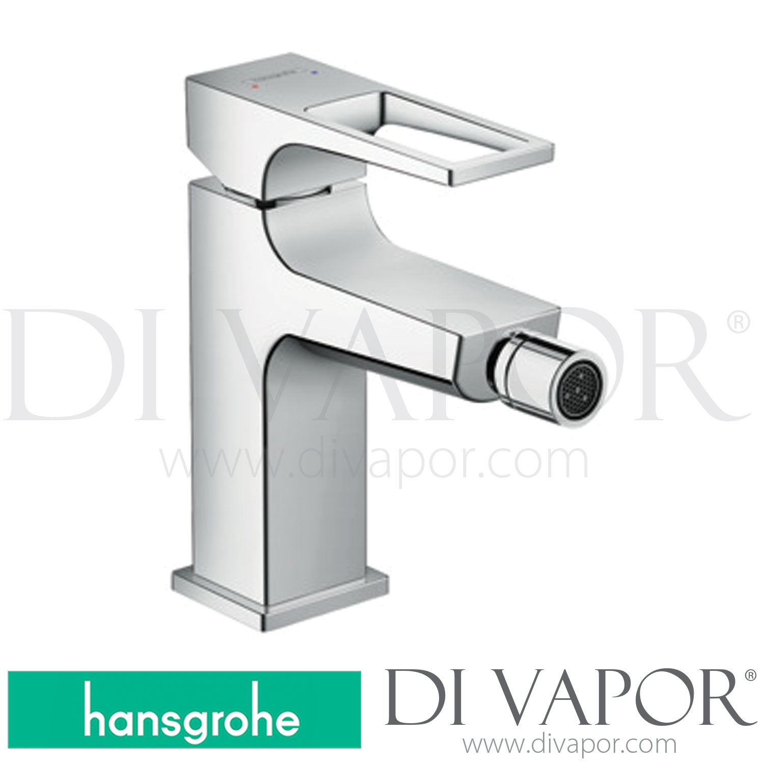 Hansgrohe 74520000 Metropol Single Lever Bidet Mixer with Loop Handle ...